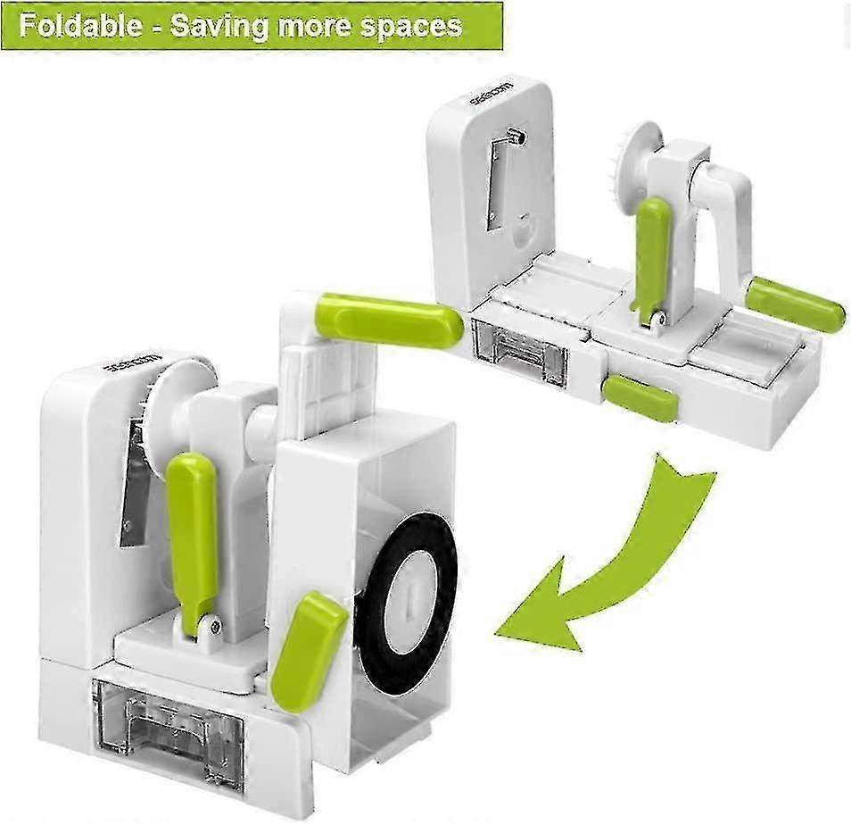 Foldable 4-Blade Vegetable Spiralizer for Zucchini Noodle and Veggie ...