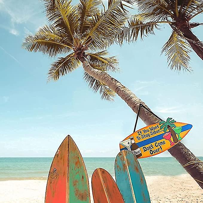 Wood Surfboard Signs Wall Decor Beach Backdrop Party Beach Surfboard ...