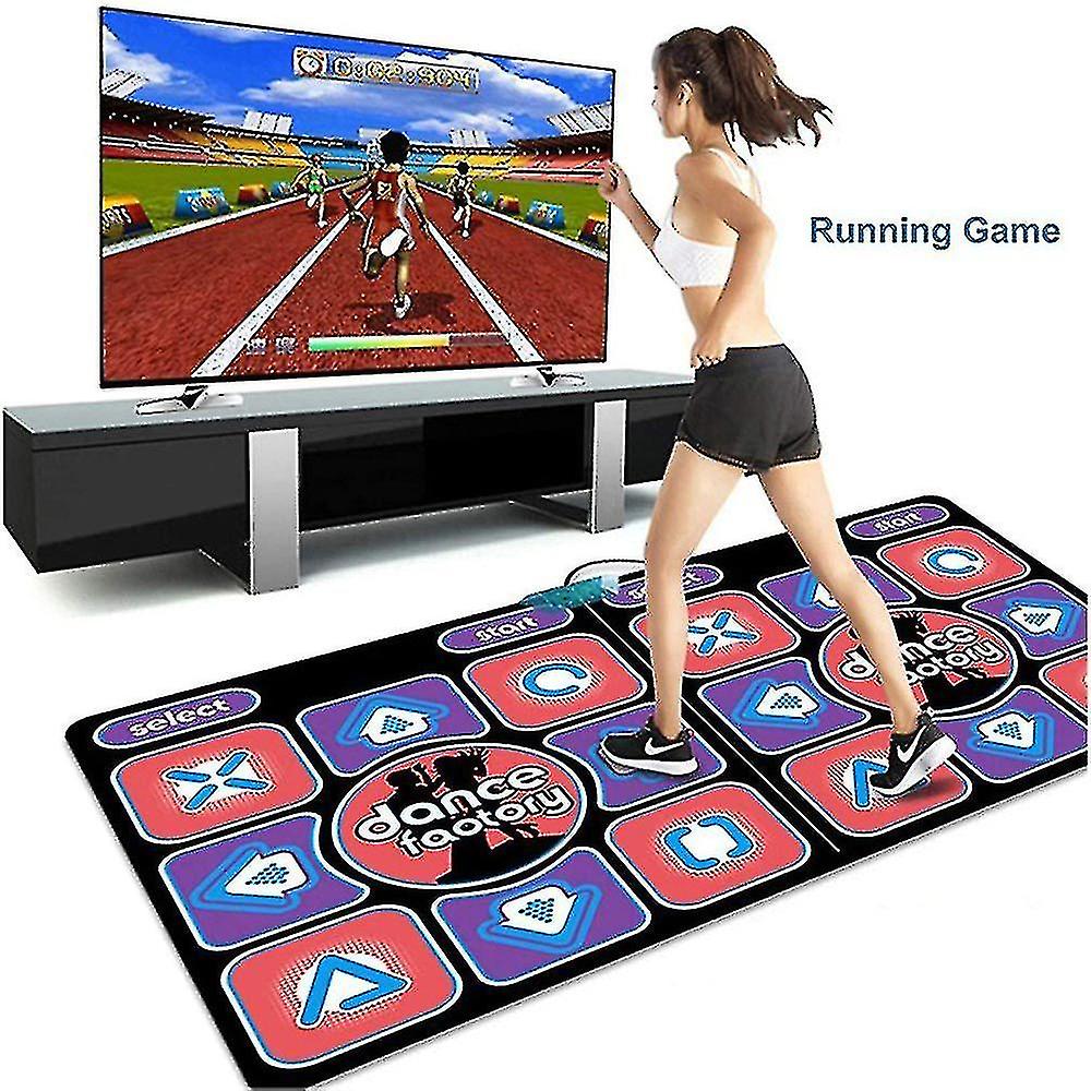 Double User Dancing Mat Wired Dance Mat Game With 2 Remote Control ...