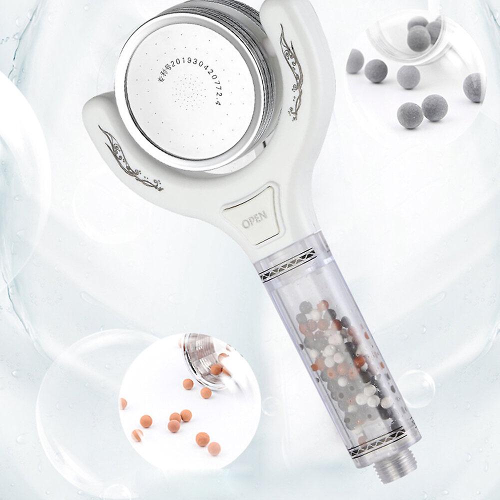 High boost shower double sided water output shower head 360 rotation ...