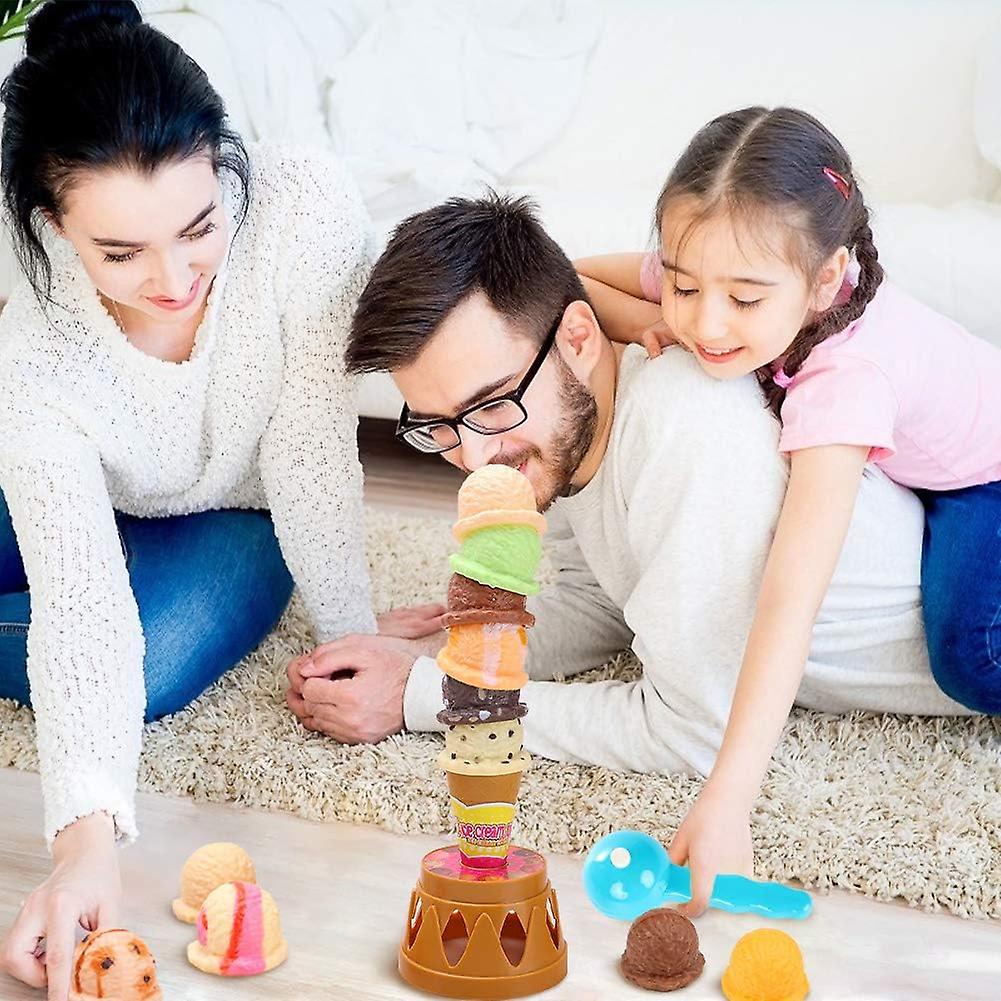 Ice Cream Game, Ice Cream Cone Playset Sweet Treats Ice Cream Parlour ...