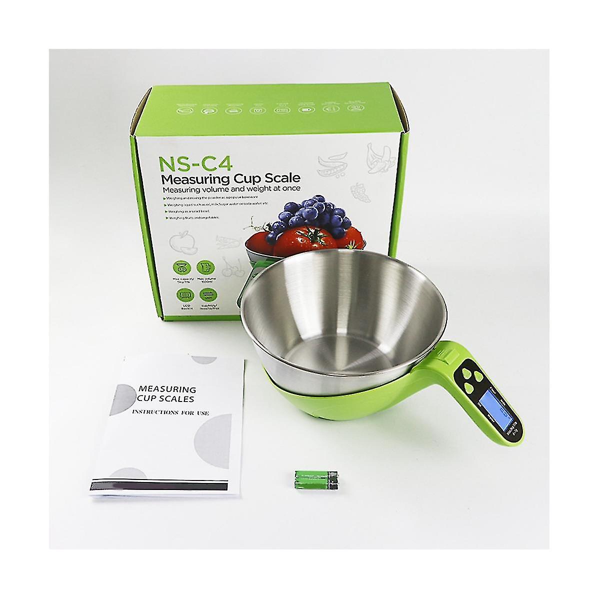 Home Kitchen Electronic Scale Bowl Kitchen Scale Food Weighing Bowl ...