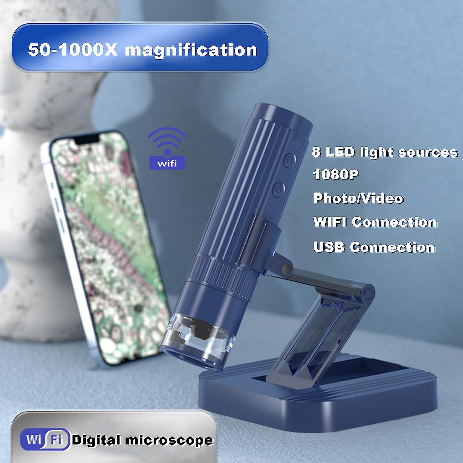 Digital Microscope 50-1000X Magnification Portable Soldering Microscope ...