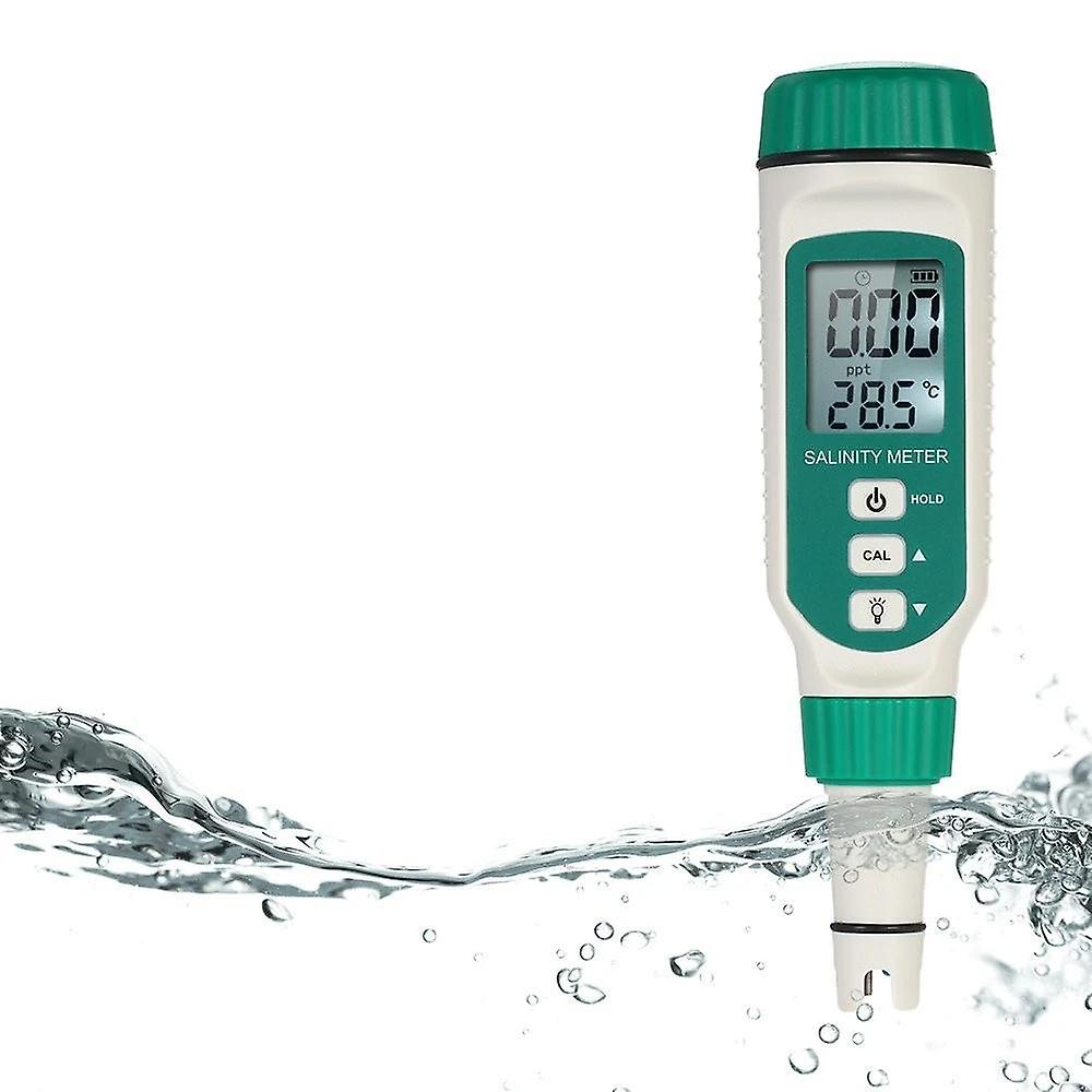 Portable salinity meter handheld atc salinometer halometer | Fruugo NL