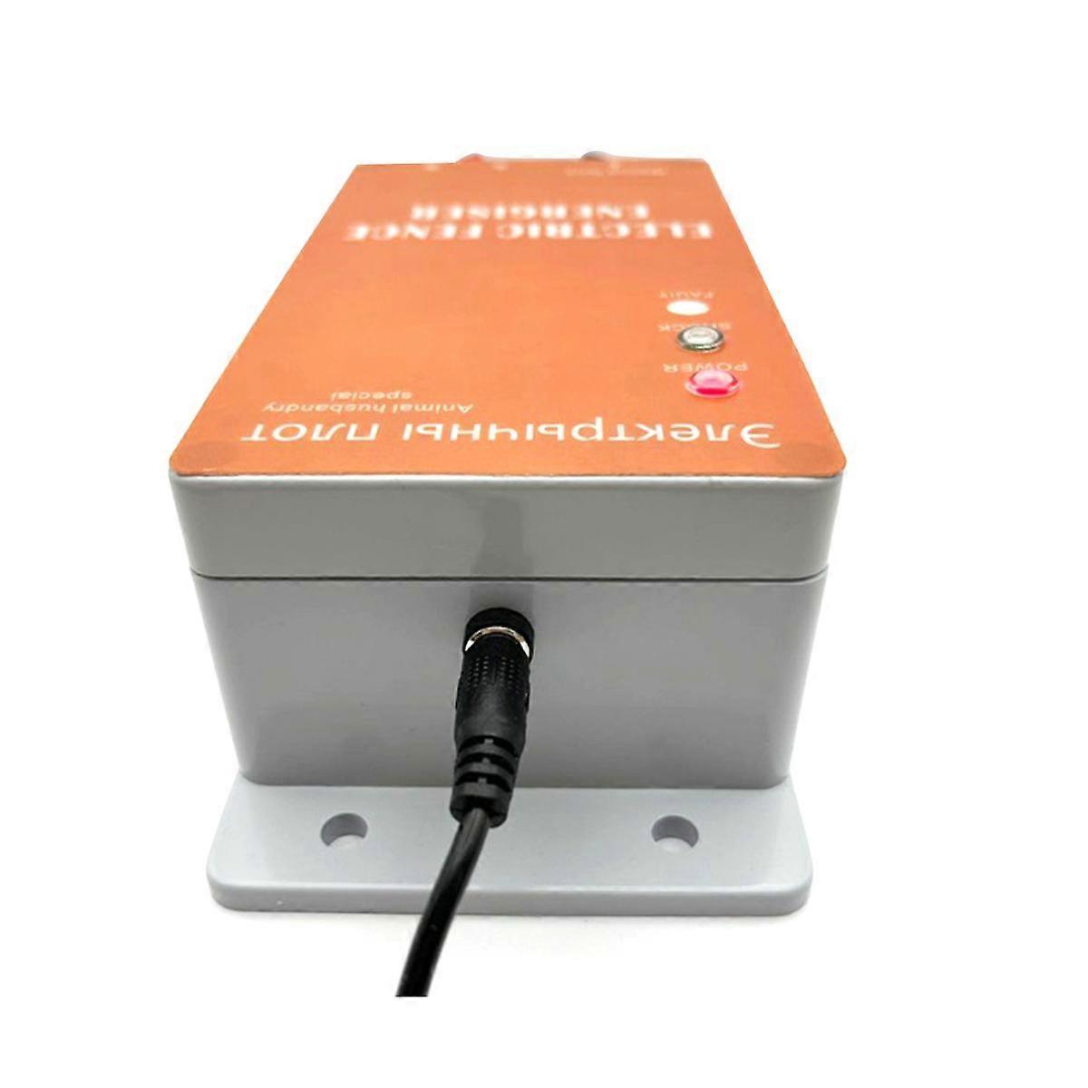 Electric Fence Solar Energiser Charger Controller Horse Cattle Poultry ...