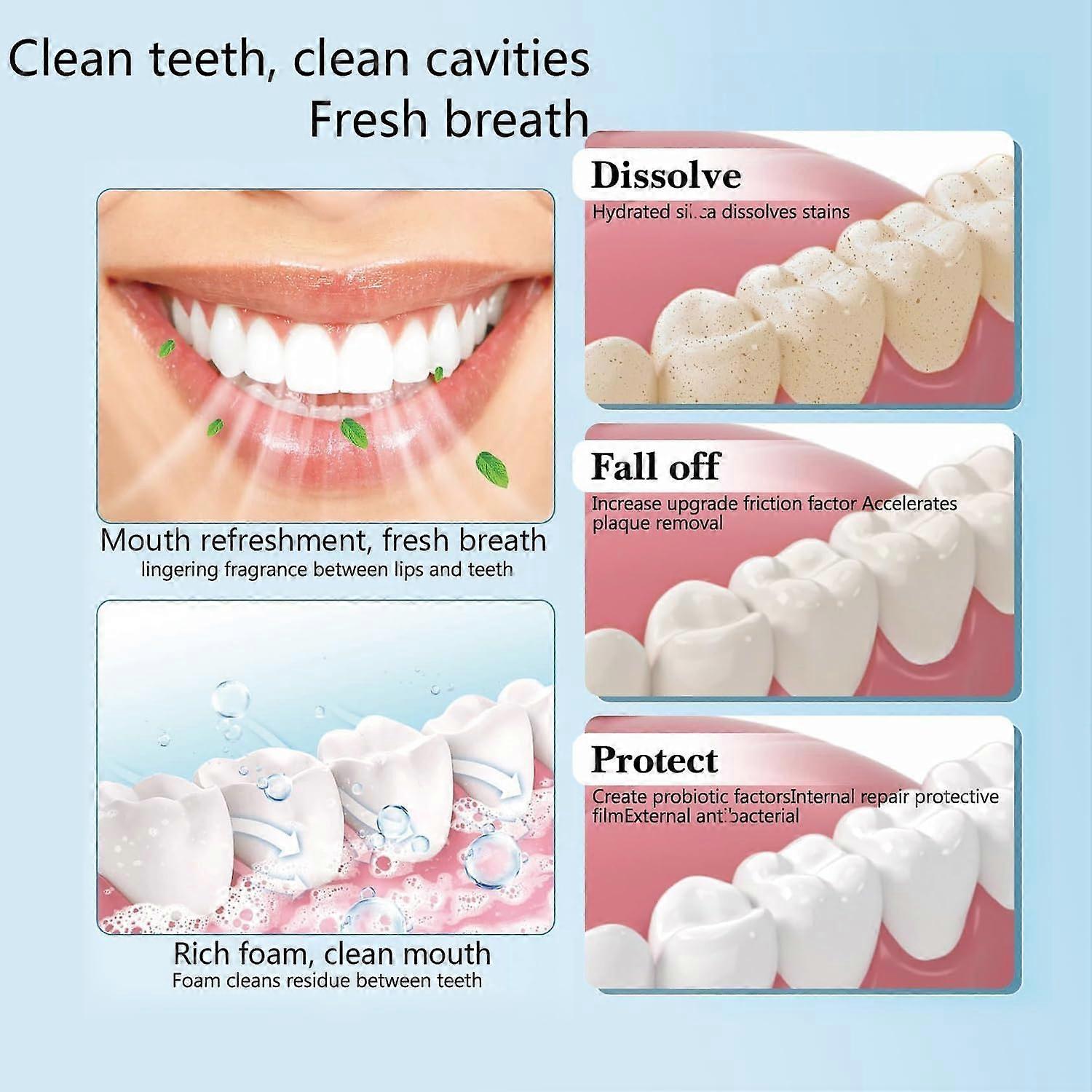 2024 SP-6 Probiotic Whitening Toothpaste Brightening & Stain Removing ...