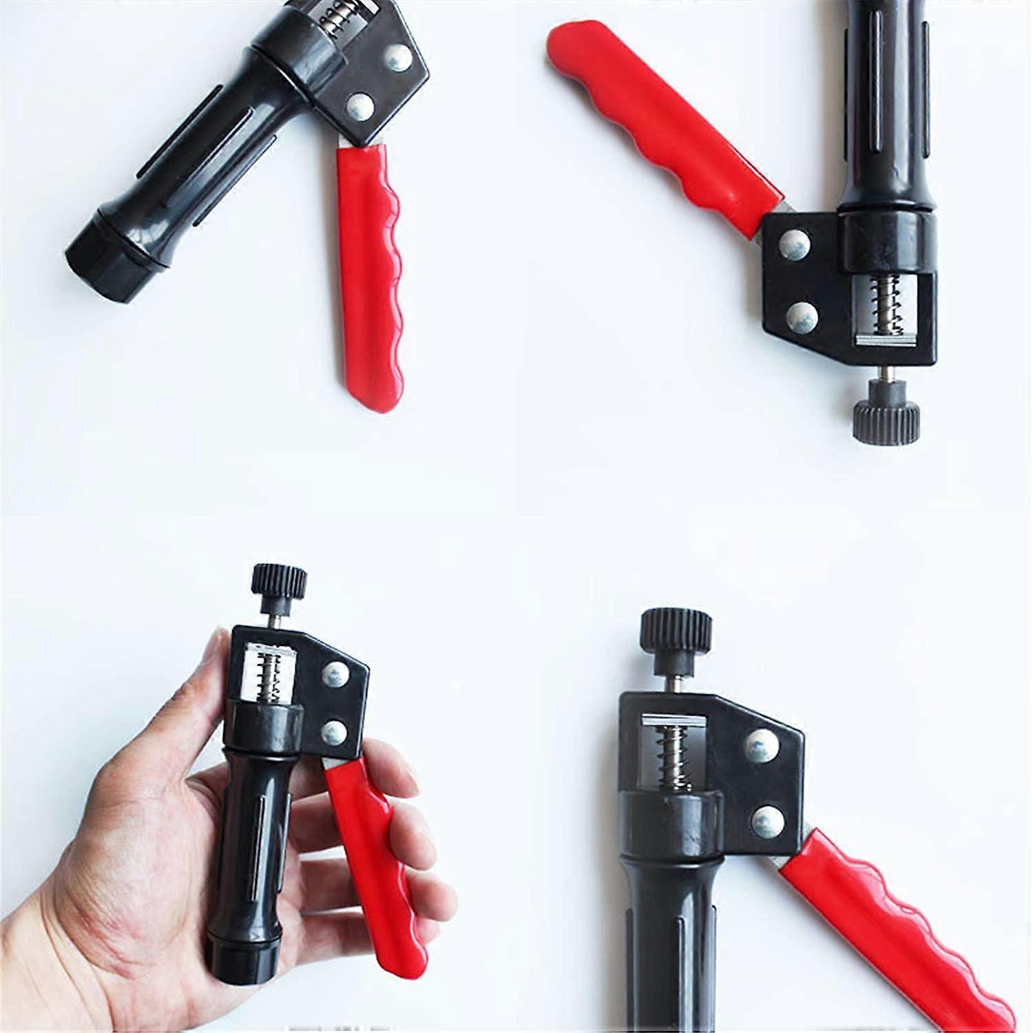 Clay Gun Extruder and 20 Pieces Stainless Steel Overfilled Mud Machine ...