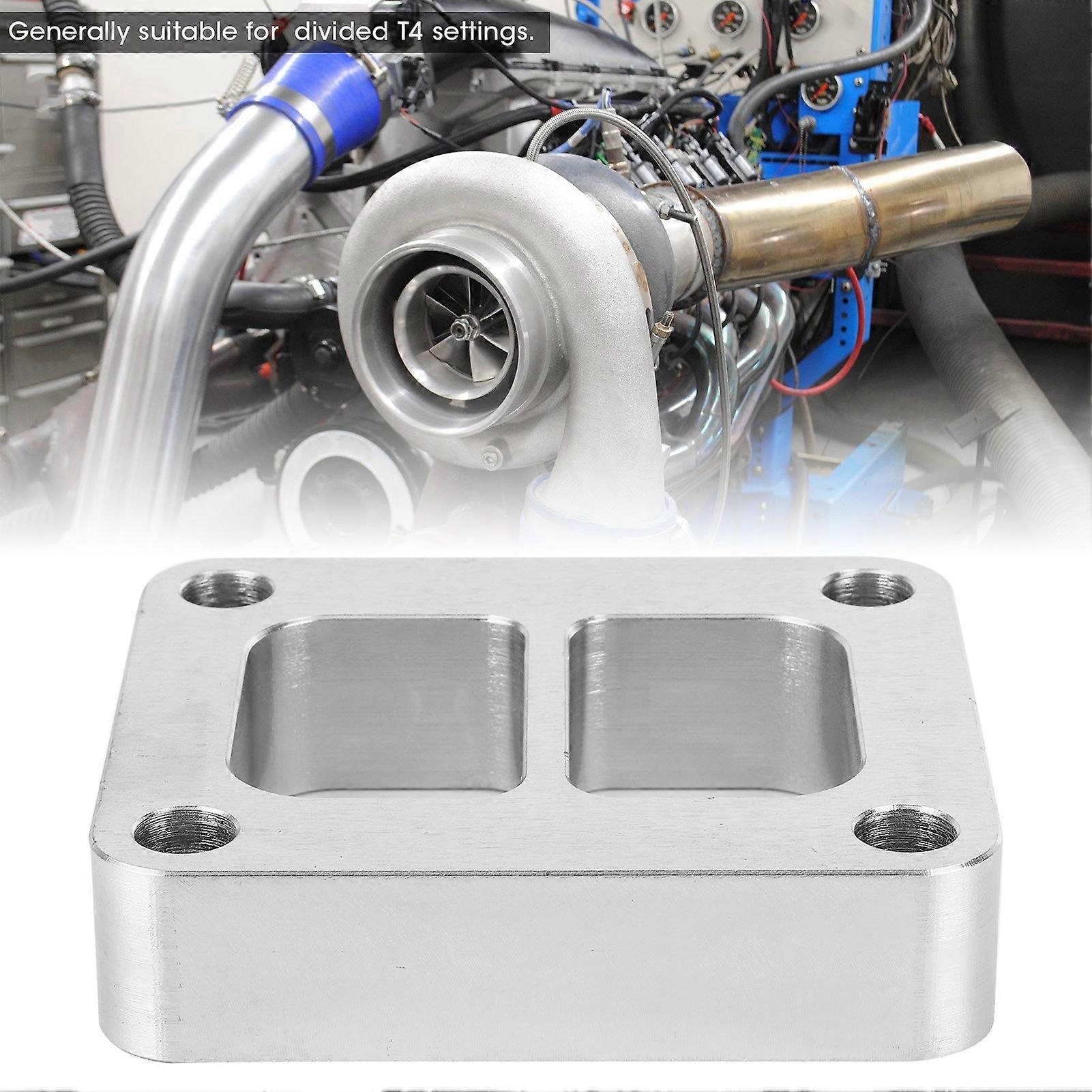 Mild Steel Spacer T4 Divided Inlet Turbocharger Flange Twin Scroll ...