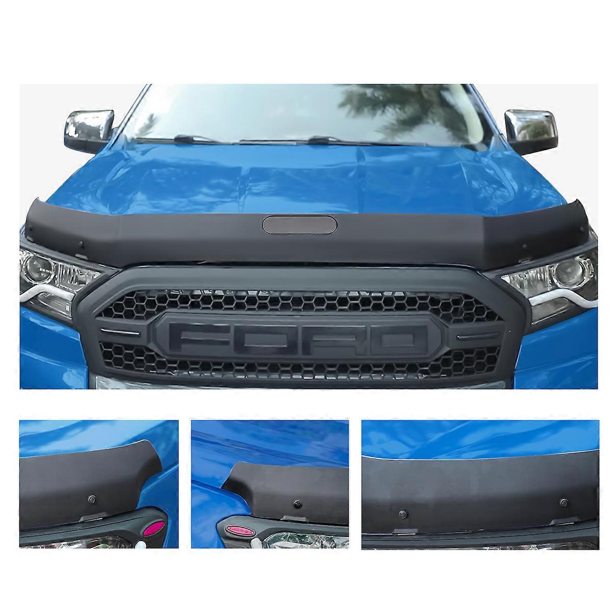 Bug Shield Bonnet Guard Hood Protector for Ford Ranger Wildtrak T8 2019 ...