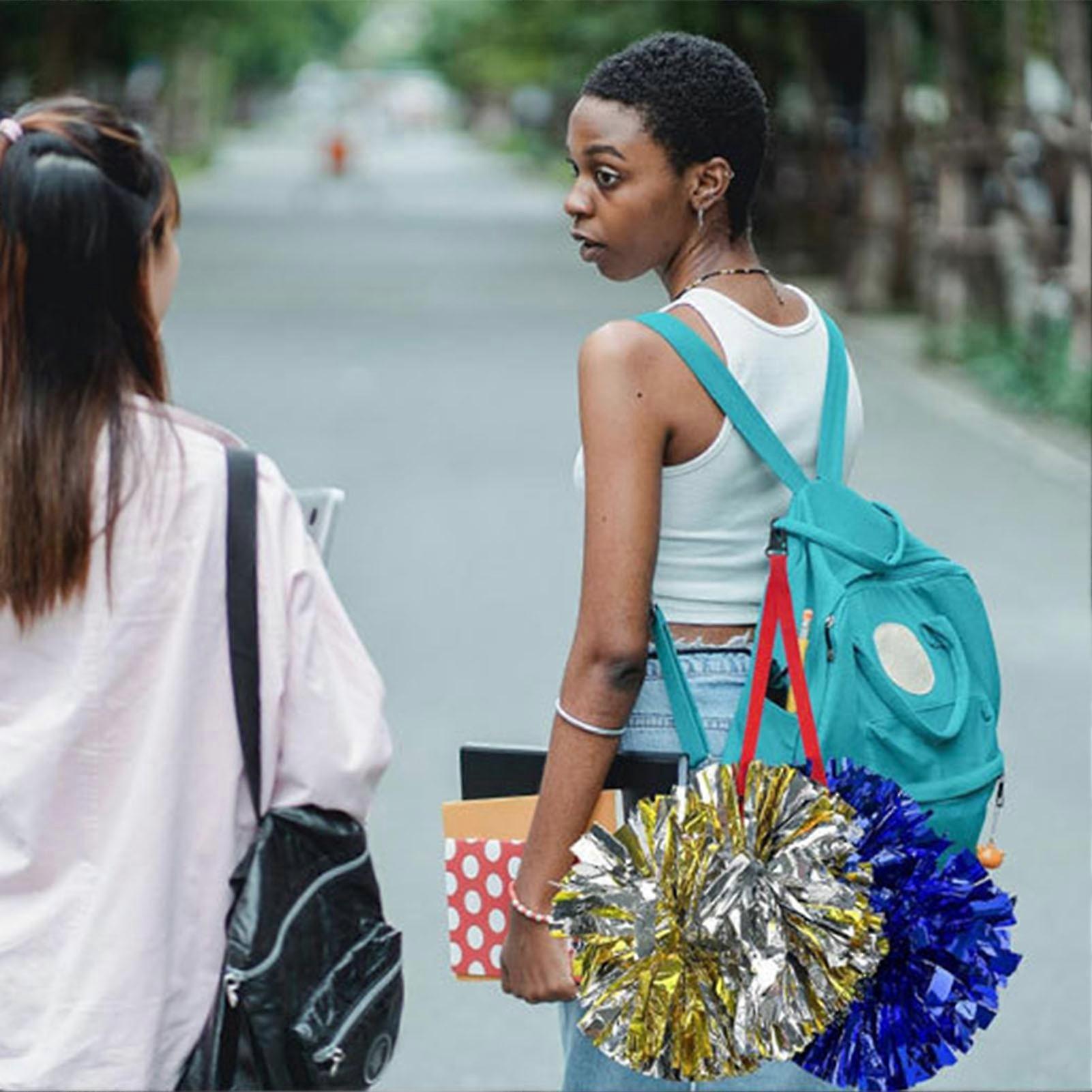 1/2 Pack Cheer Bow Holder Pom Holder Portable Cheerleading Accessories ...