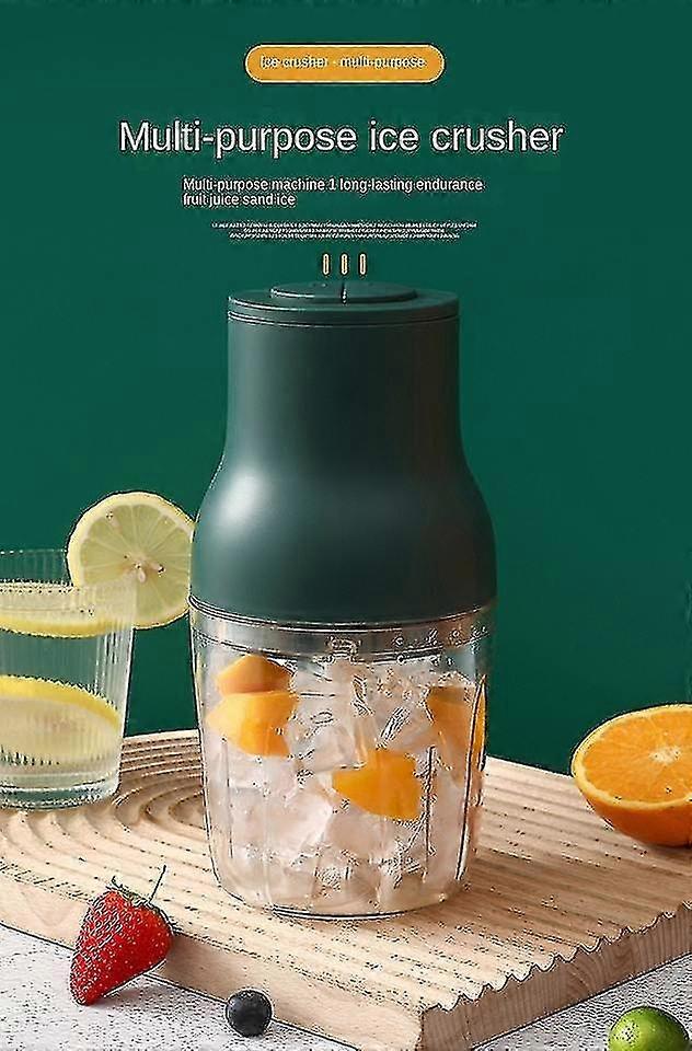 Electric Ice Crusher, Ice Crusher Machine Cube Crusher Container Ice ...