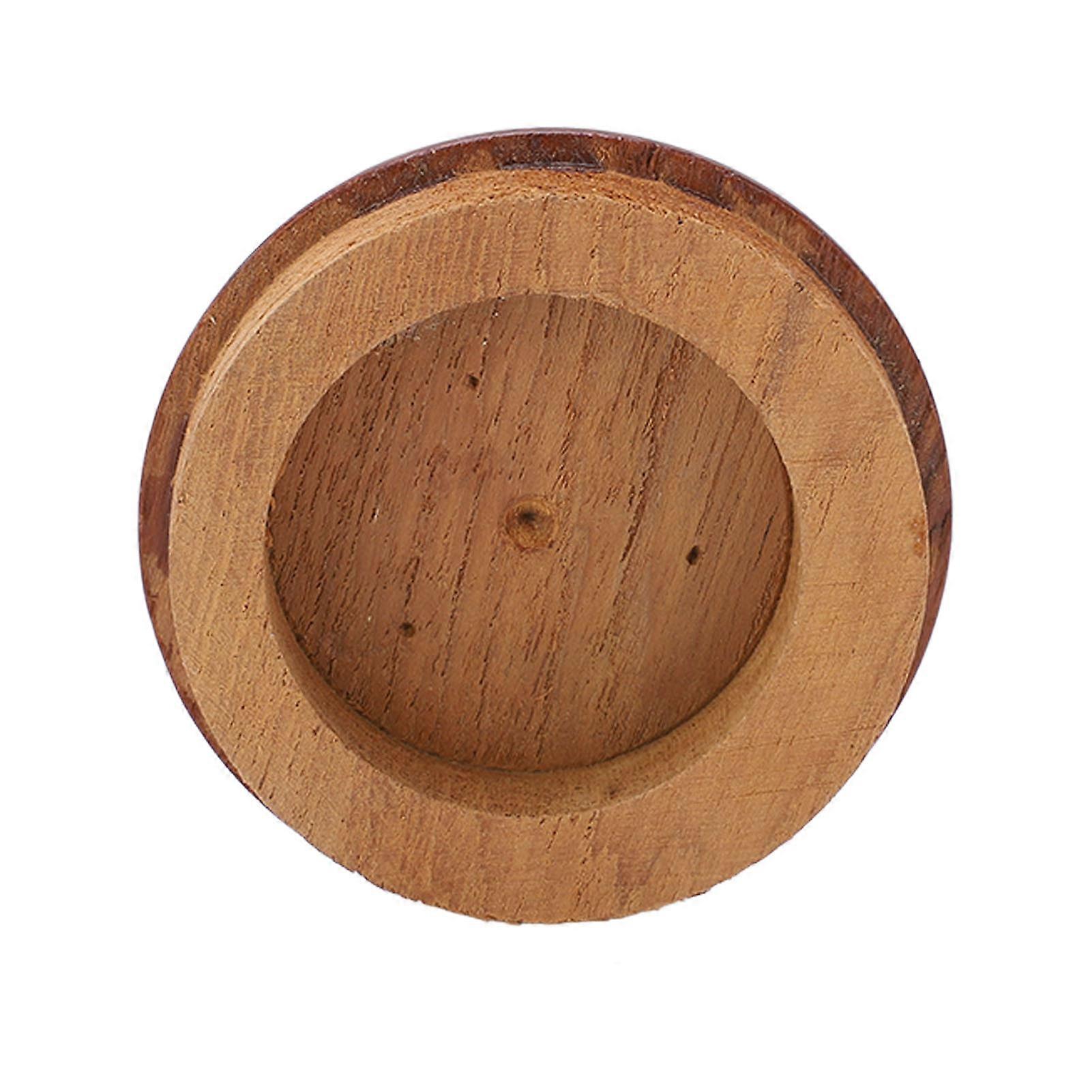 Marine Steering Wheel Center Cap 63.5mm/2.5in Teak Wood Gloss Finish ...