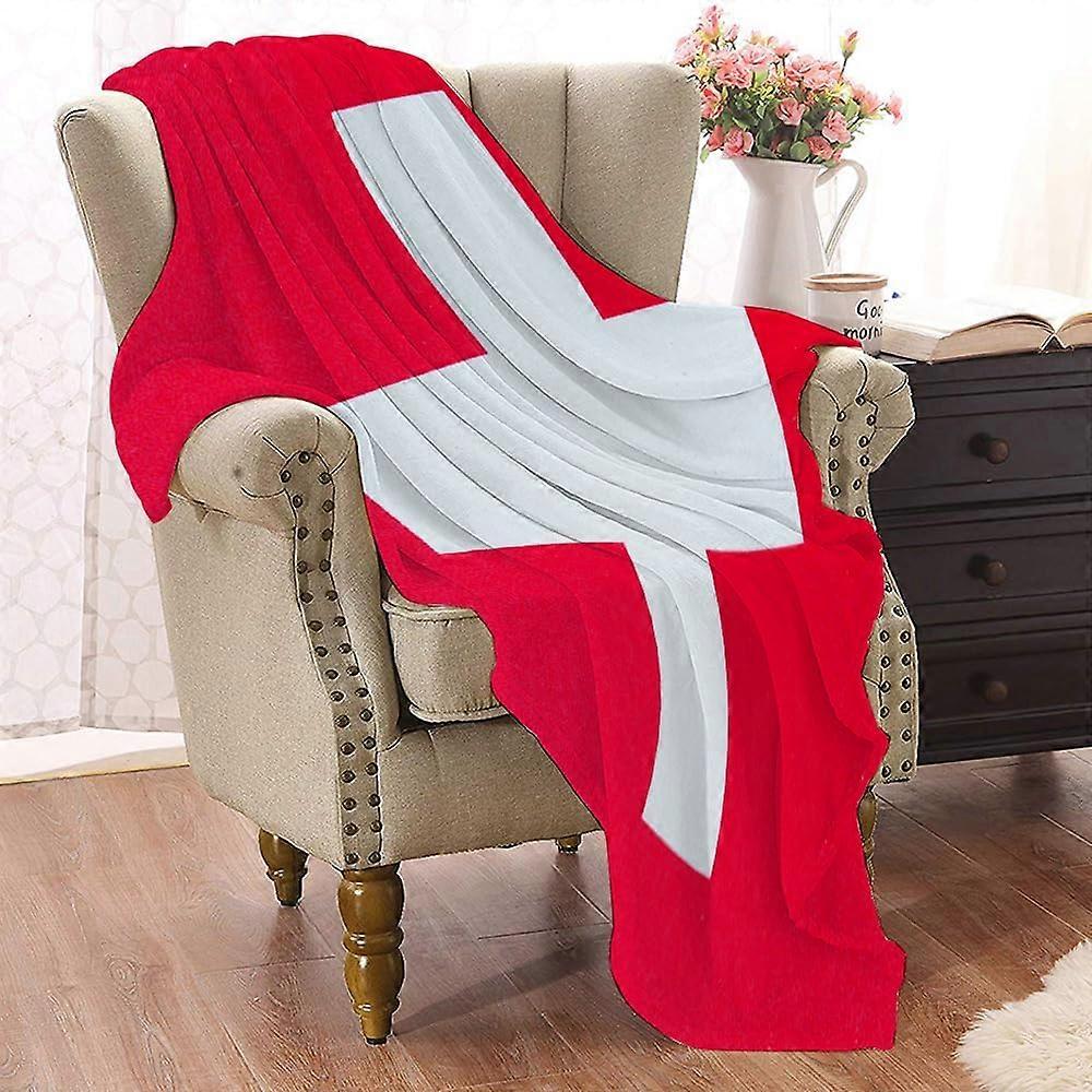 flannel Blankets,Red Swiss Swiss Flag Switzerland Accurately Measure ...