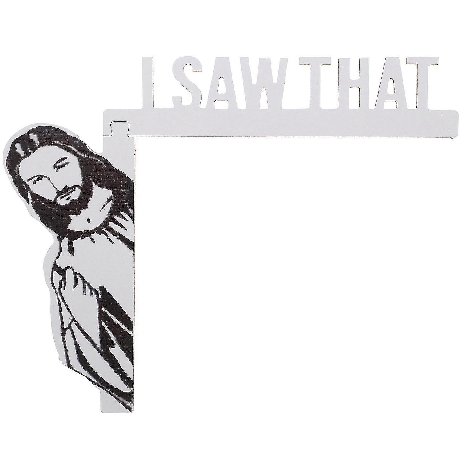 Coffee Sign I See You Jesus Sign I That Jesus Sticker I That Jesus Sign ...