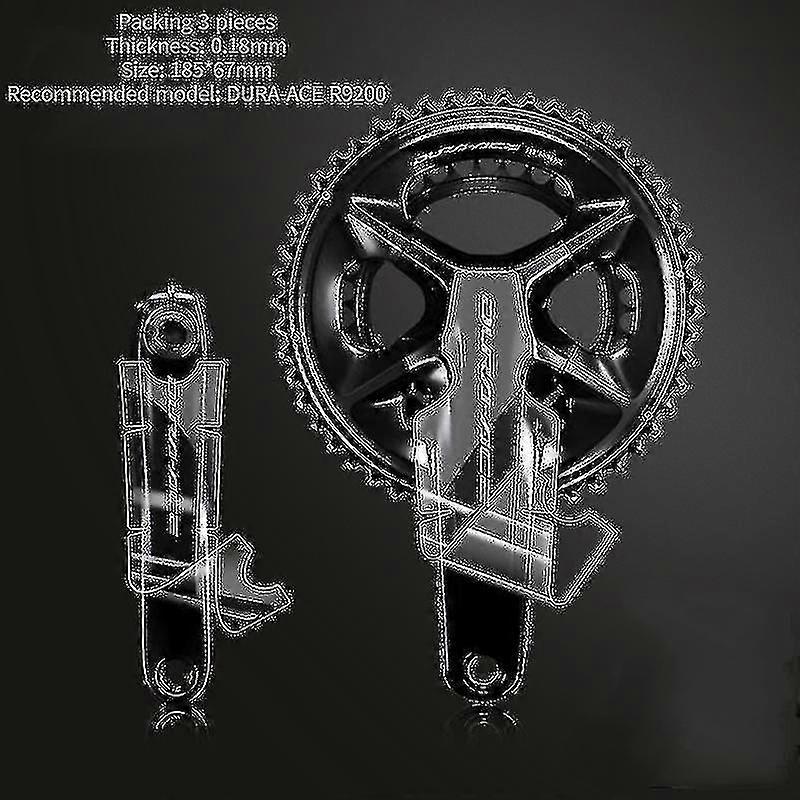 Road Bike Crank Protection Film Bicycle Pressure Plate Protection ...