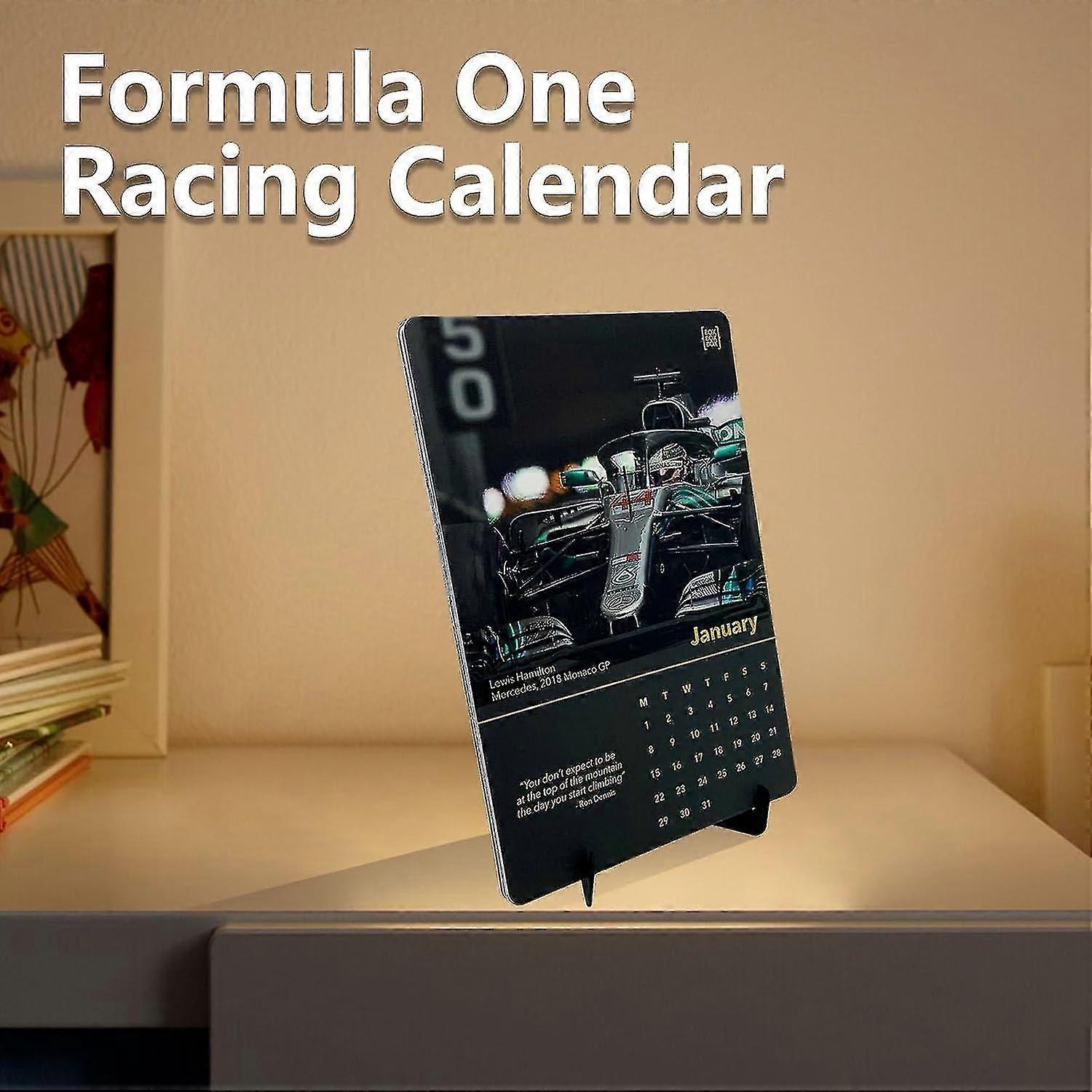 Car Calendar 2024, F1 Race Car Month Calendar, 2024 Formula 1 Calendar ...