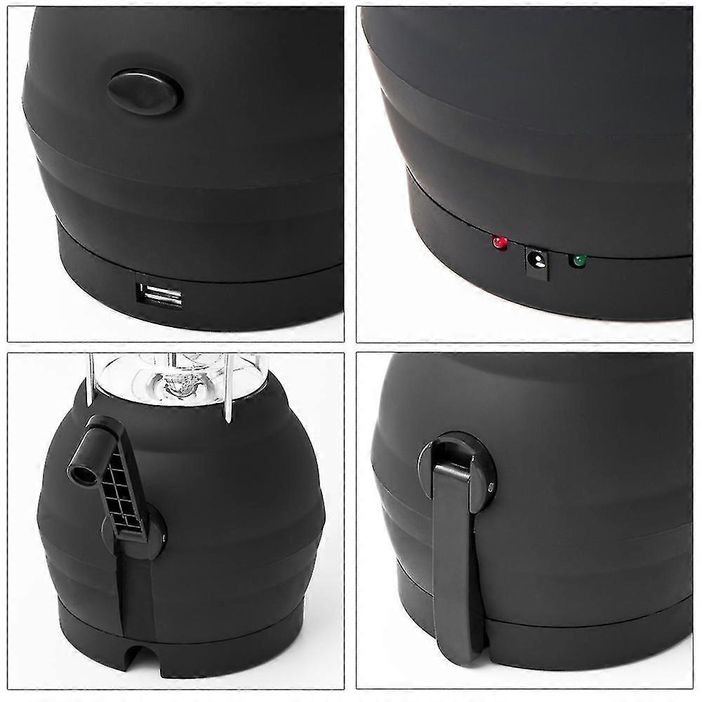Solar Lantern,hand Crank Dynamo 36 Led Camping Lantern Emergency Light ...