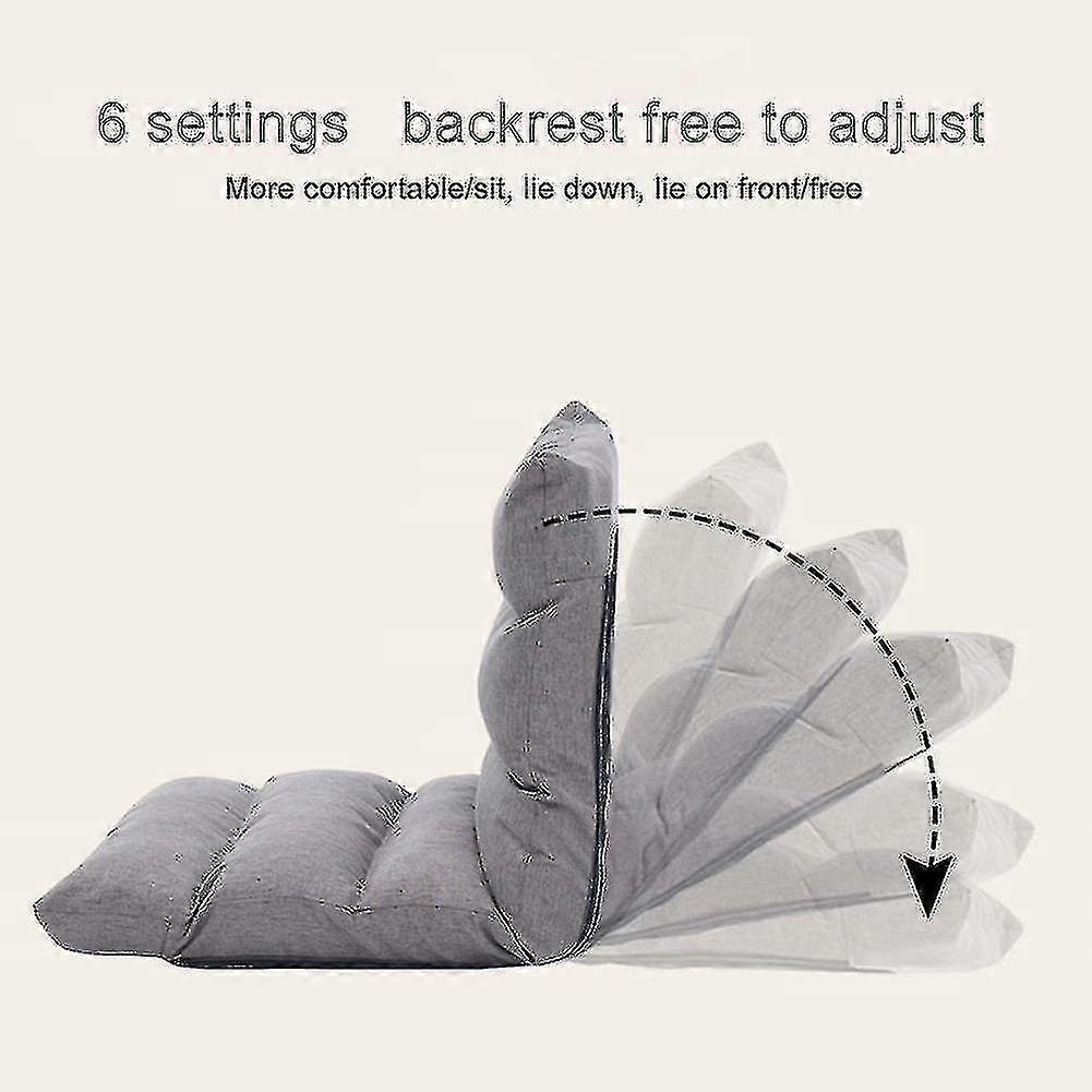 Japansk golvstol fällbar justerbar lat soffa stol golv Gaming Soffa ...