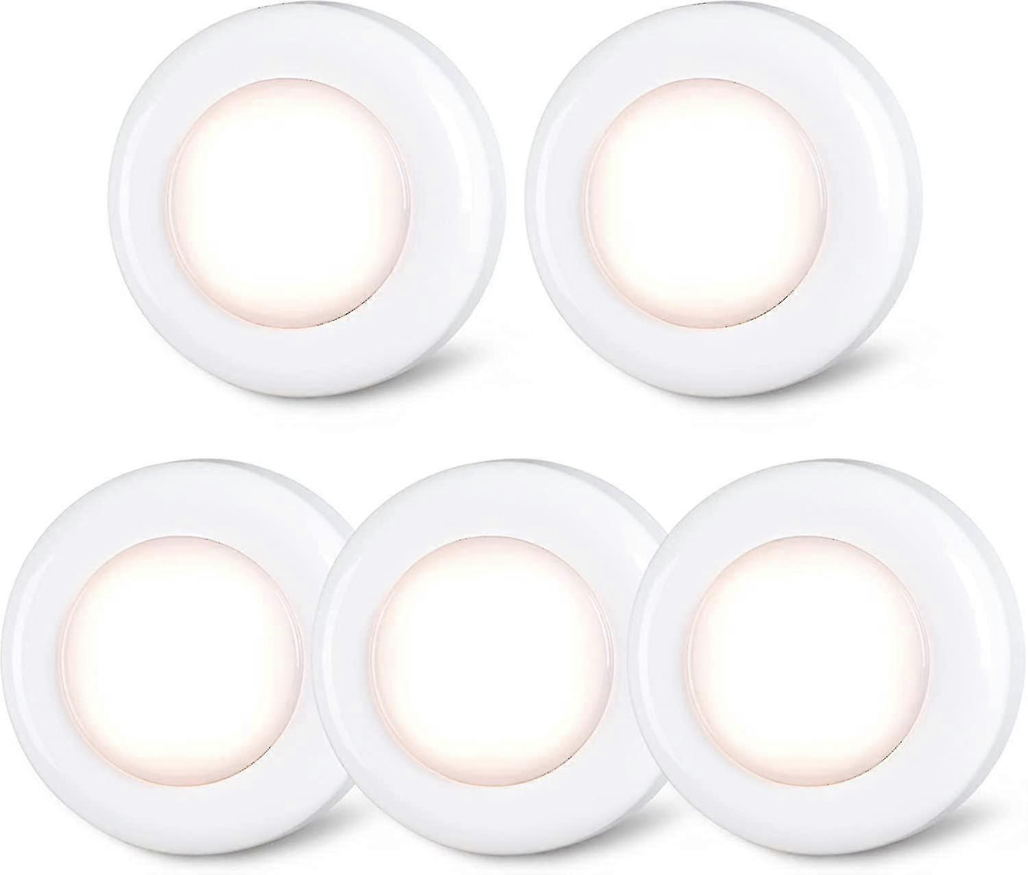 Tap Light Push Lights Mini Touch Press Spot Lights Indoor Portable Led ...