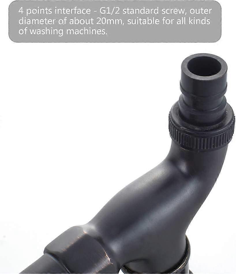 Washing machine taps Washing Machine Tap Solid Brass with G1/2 Sink ...