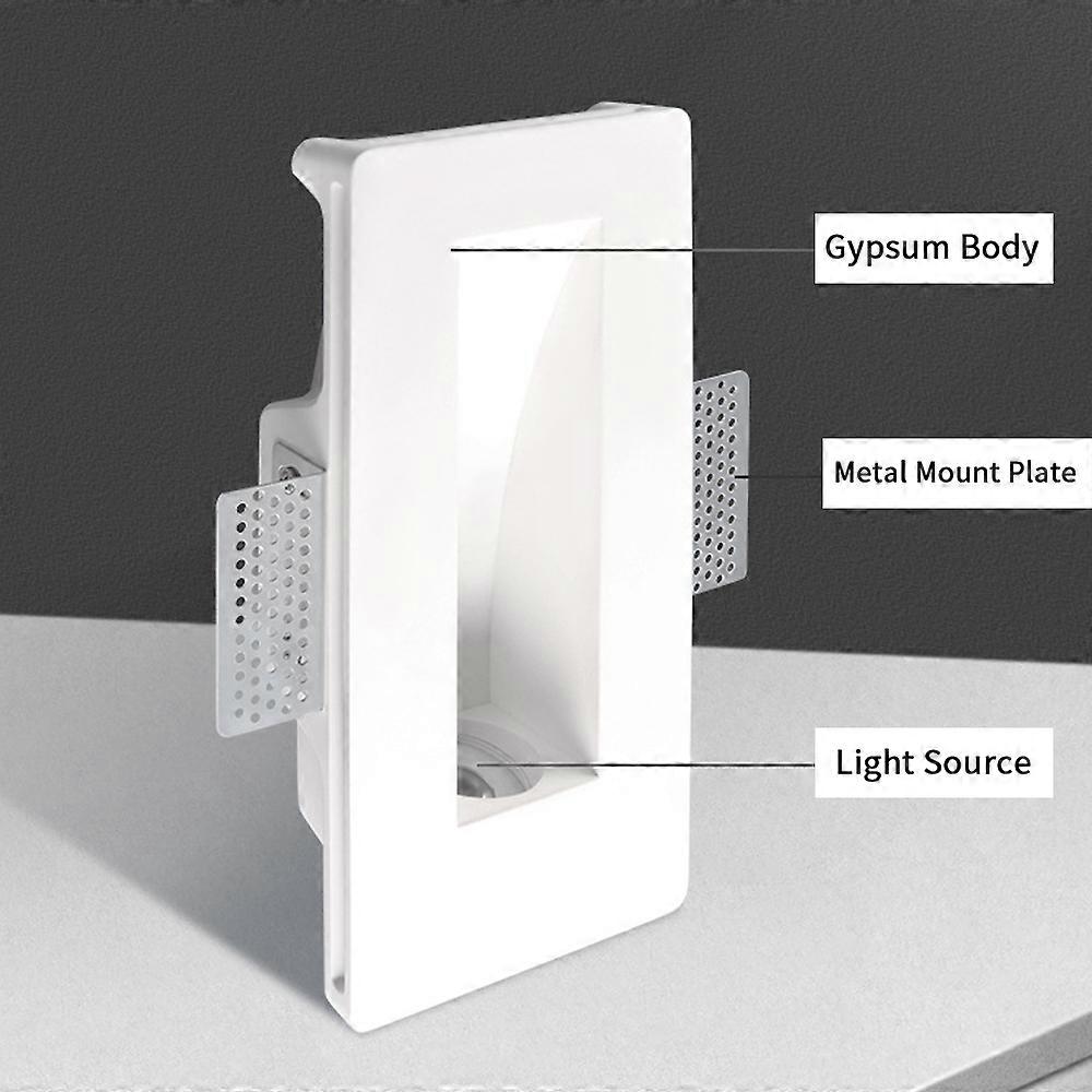 Sandiy Gypsum Wall Light Built-In Stair Step Lighting Recessed ...