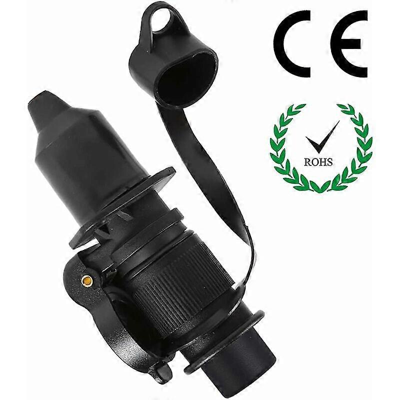 3 Pin Trailer Socket and Trailer Plug 12V, 3 Pin Female Electrical ...