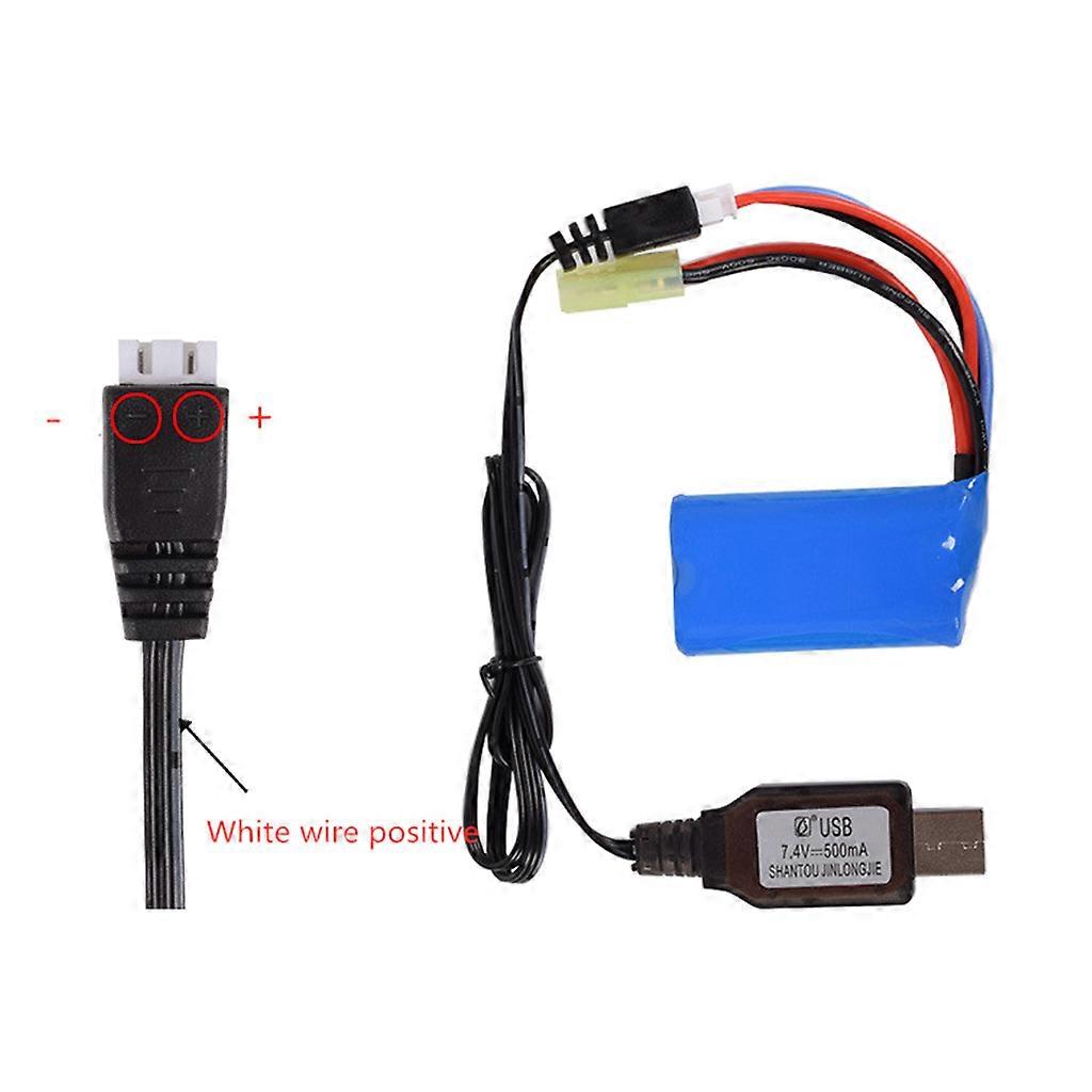 XH-3P 2S Li-ion Electric RC Toy Drone USB Charger Accessories 2000/1000 ...