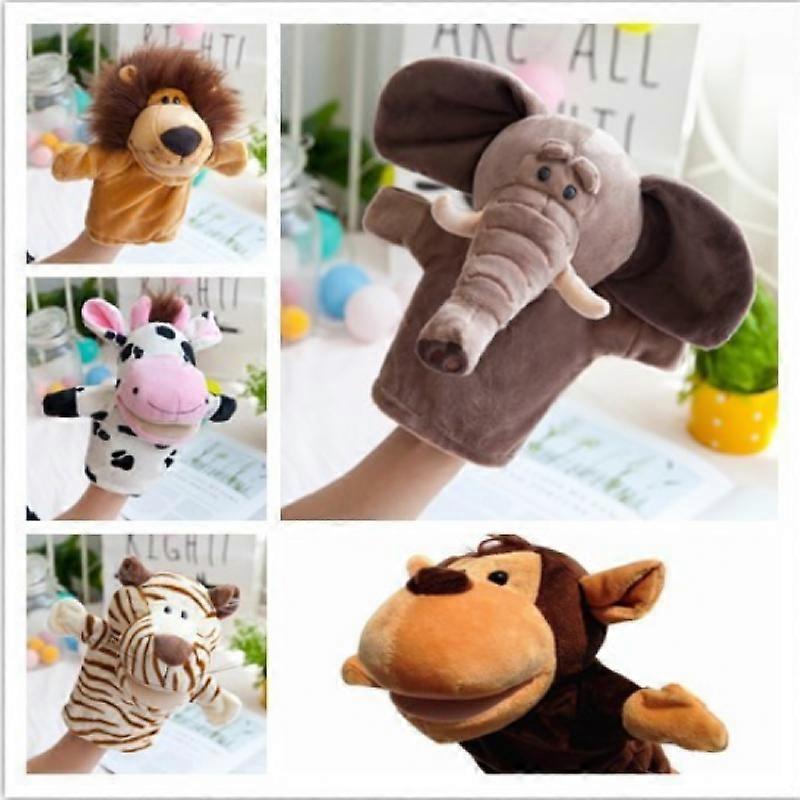 Children's Open Mouth Movable Hand Puppets，Dairy Cow | Fruugo UK