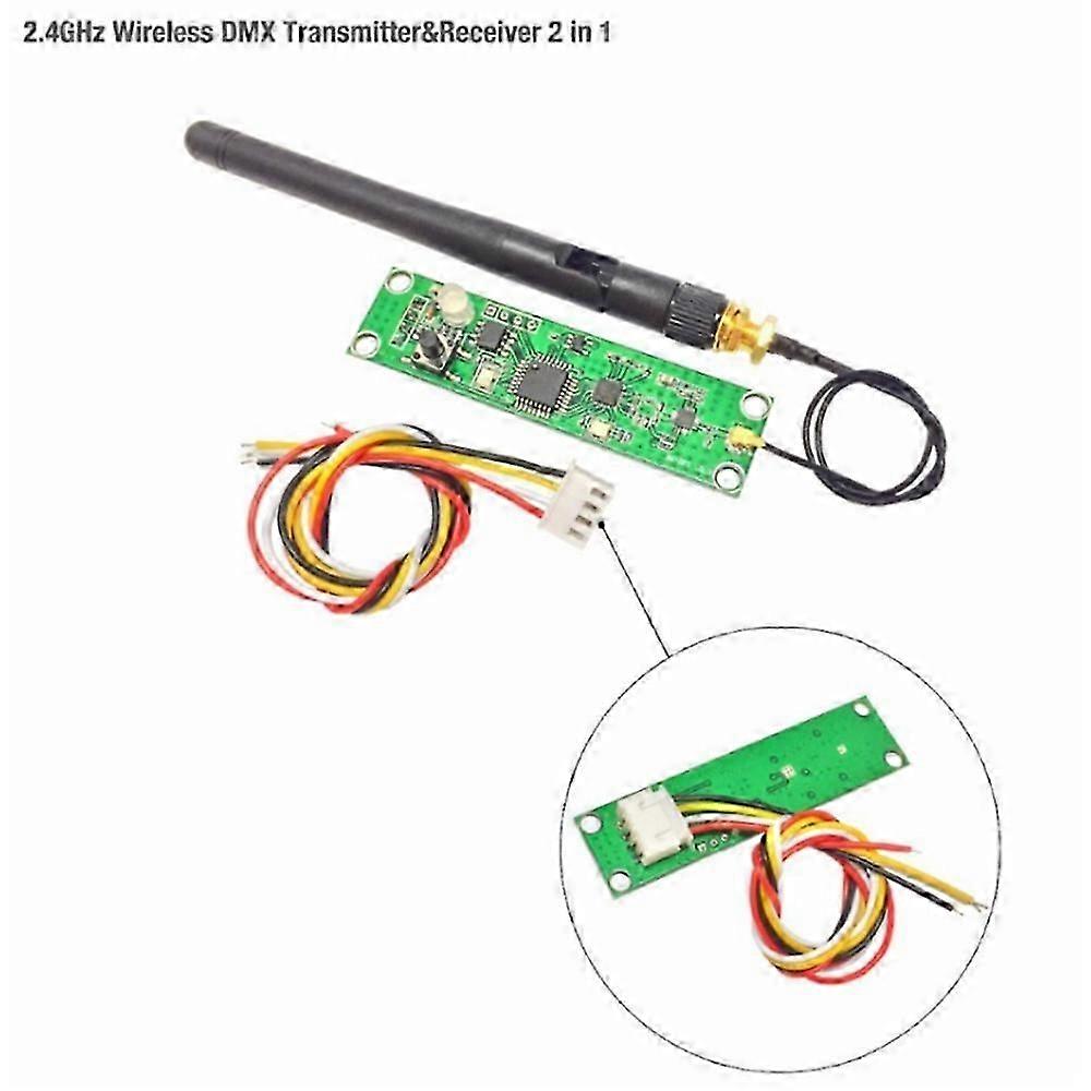 5 Stück 2,4 GHz Wireless DMX 512 Sender Empfänger PCB 2 in 1 Modul ...