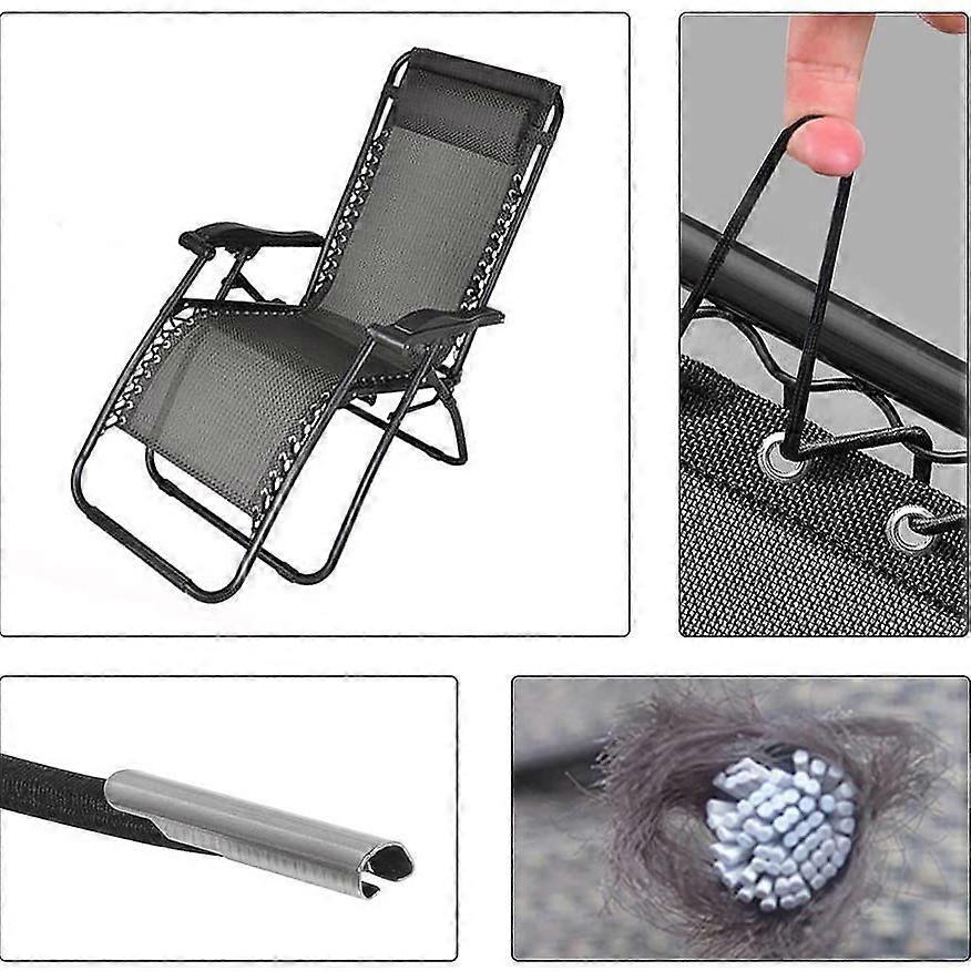 4Pcs Deck Chair Tied Rope Accessories Beef Tendon Drawstring Folding ...