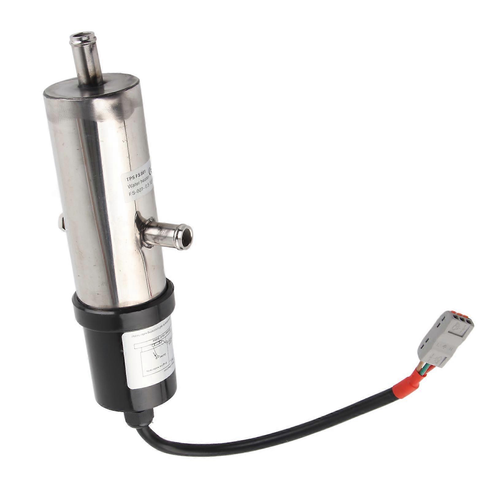 Engine Block Heater Diesel Generator Coolant Pre Heater Stainless Steel 500W Self Circulating ...