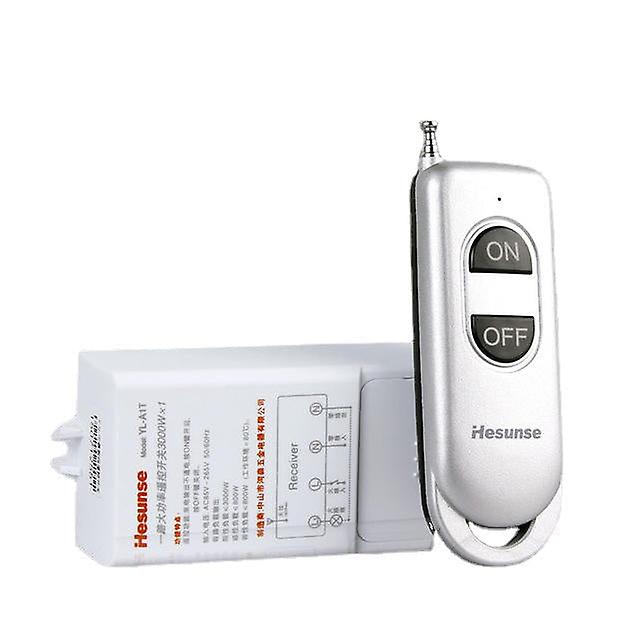 Remote control power switch 3000w high power wireless switch 200m 220v ...
