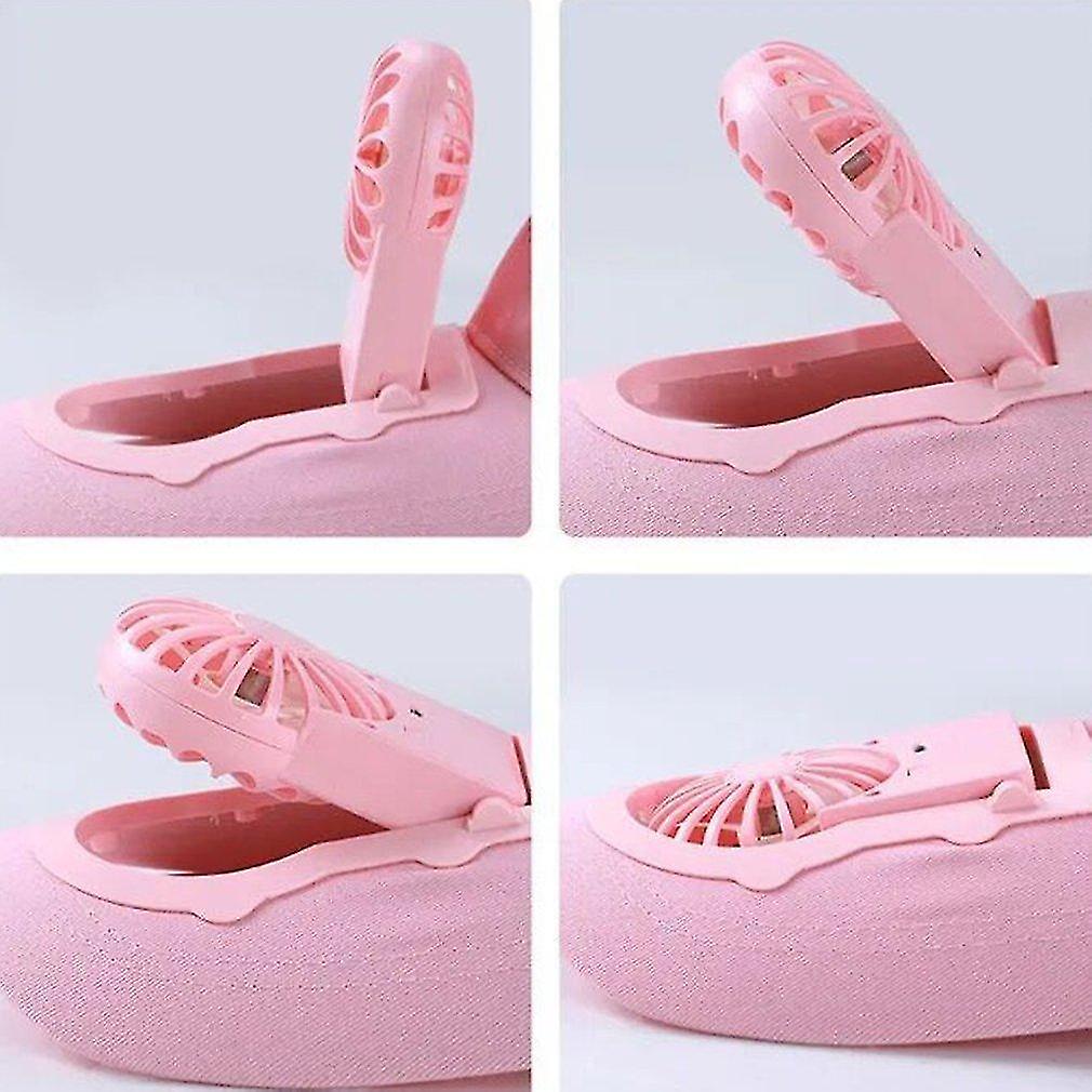 Usb Rechargeable Summer Three Wind Speed Mini Fan Sunscreen Sun Shade ...