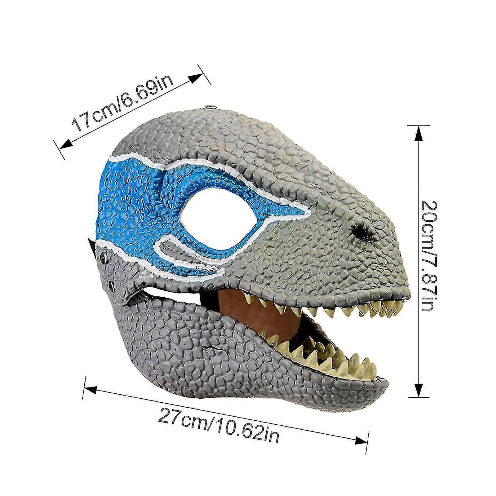 Dinosaur Mask Huvudbonader, jurassic World Dinosaur leksaker med ...
