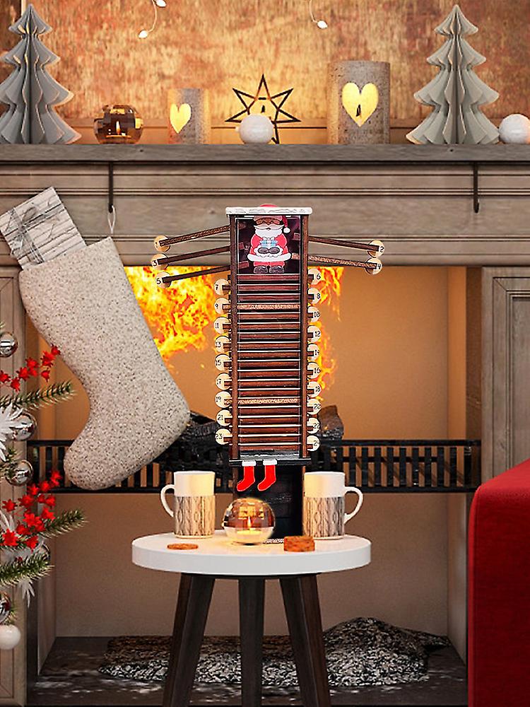 24 Days Countdown Christmas Advent Calendar 24 Days Count Down Design 