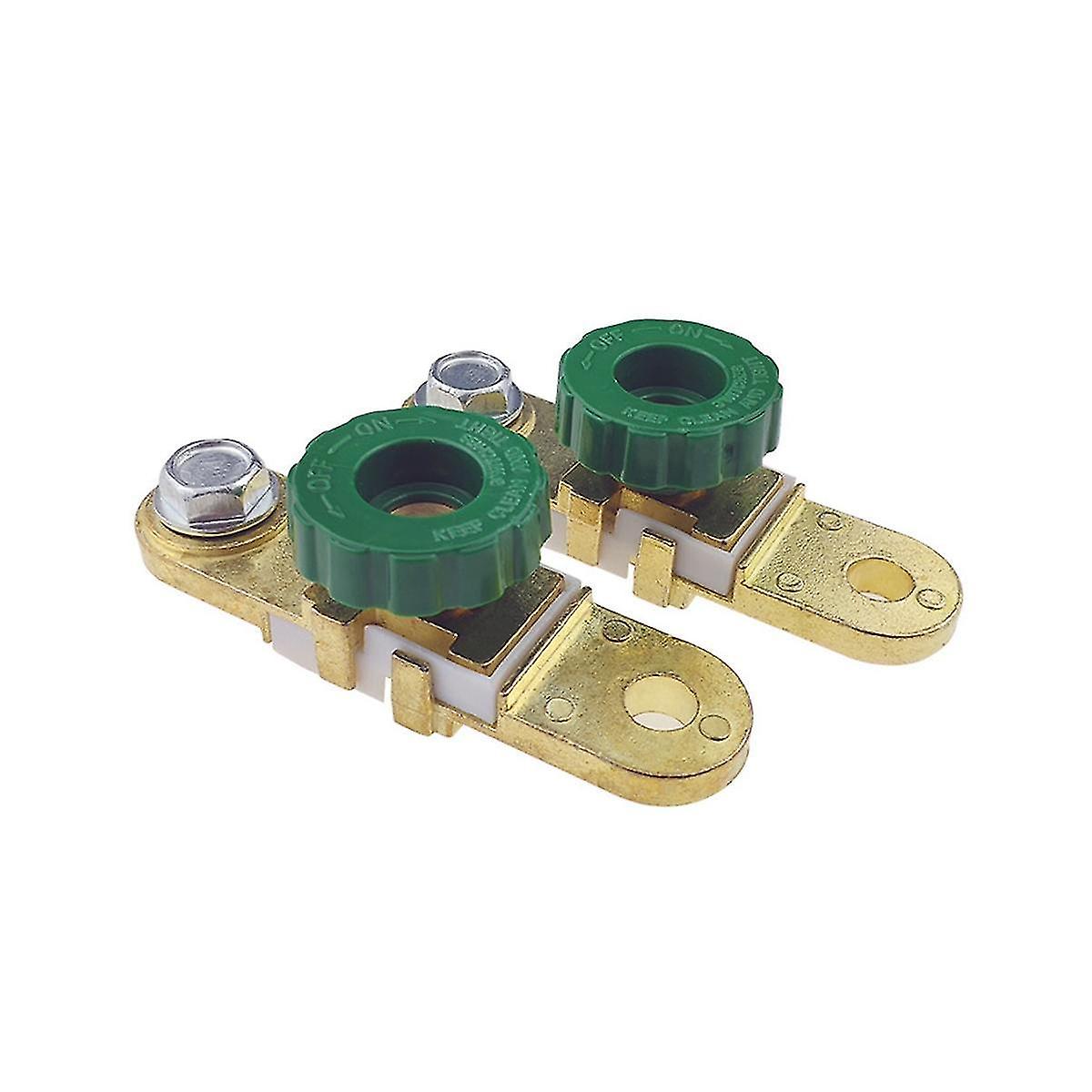 2pcs Battery Switch Power Off Switch Pure Copper Anti-leakage Battery ...