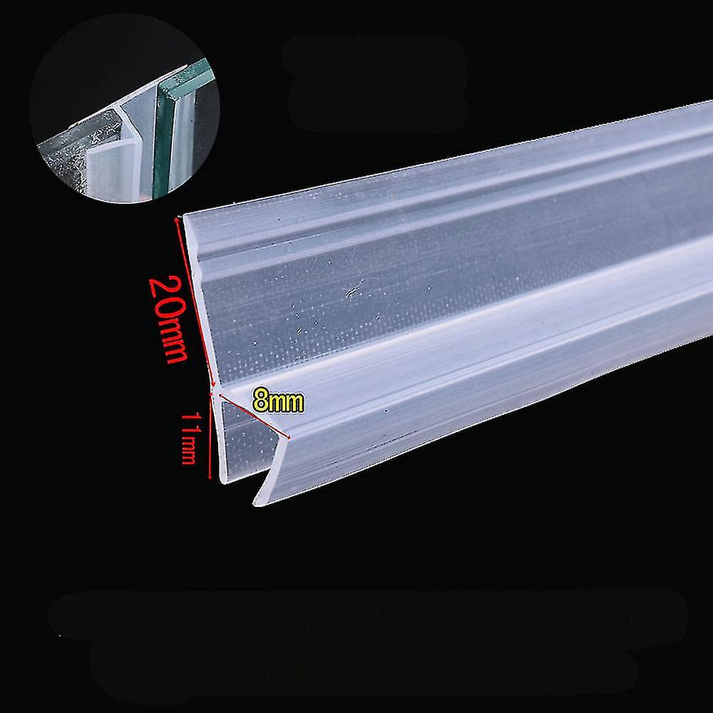 6 8 10 12mm Glass Seals Frameless Shower Bathroom Door Window Balcony ...