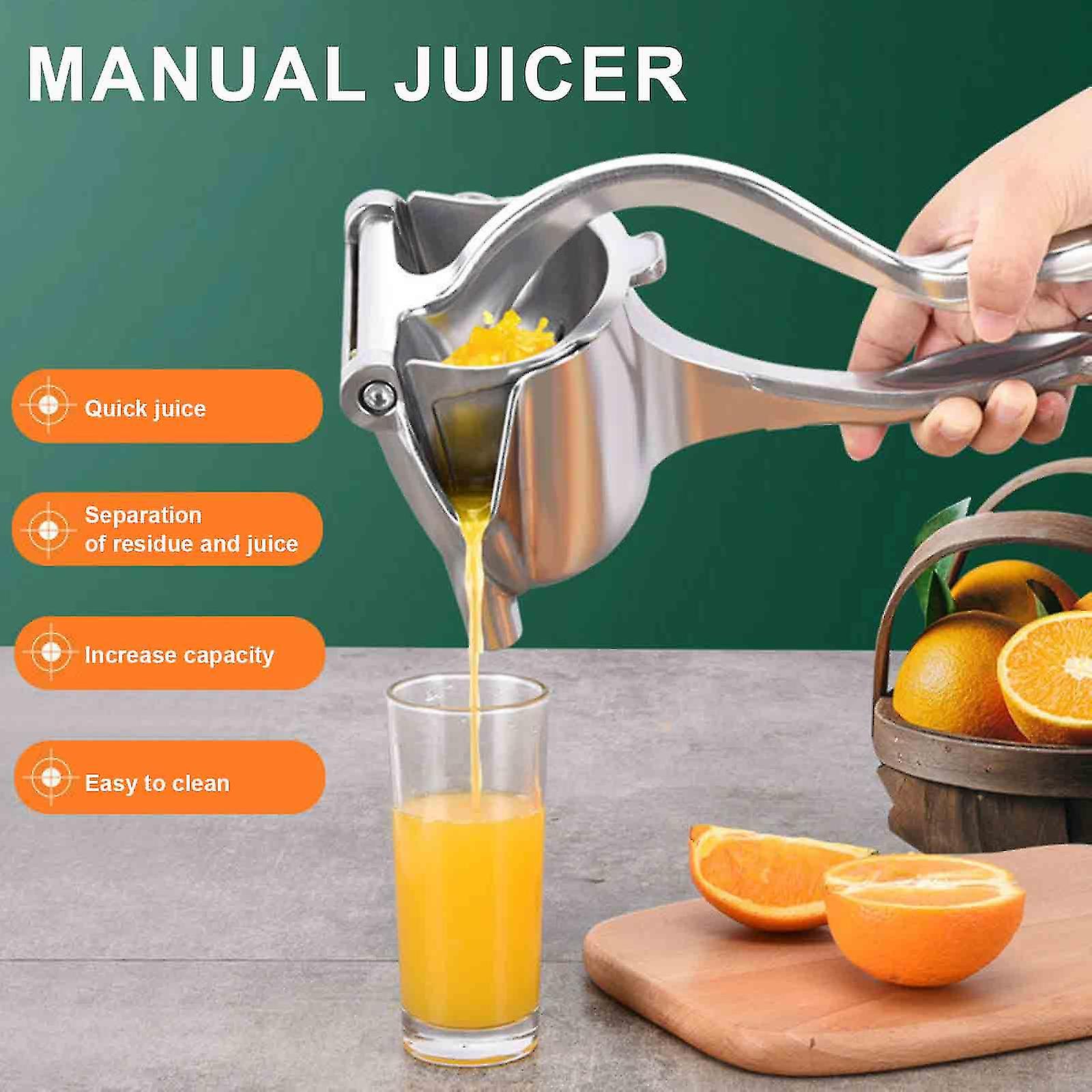 Stainless Steel Juicer, Fruit Juice Squeezer, Manual Stainless Steel ...