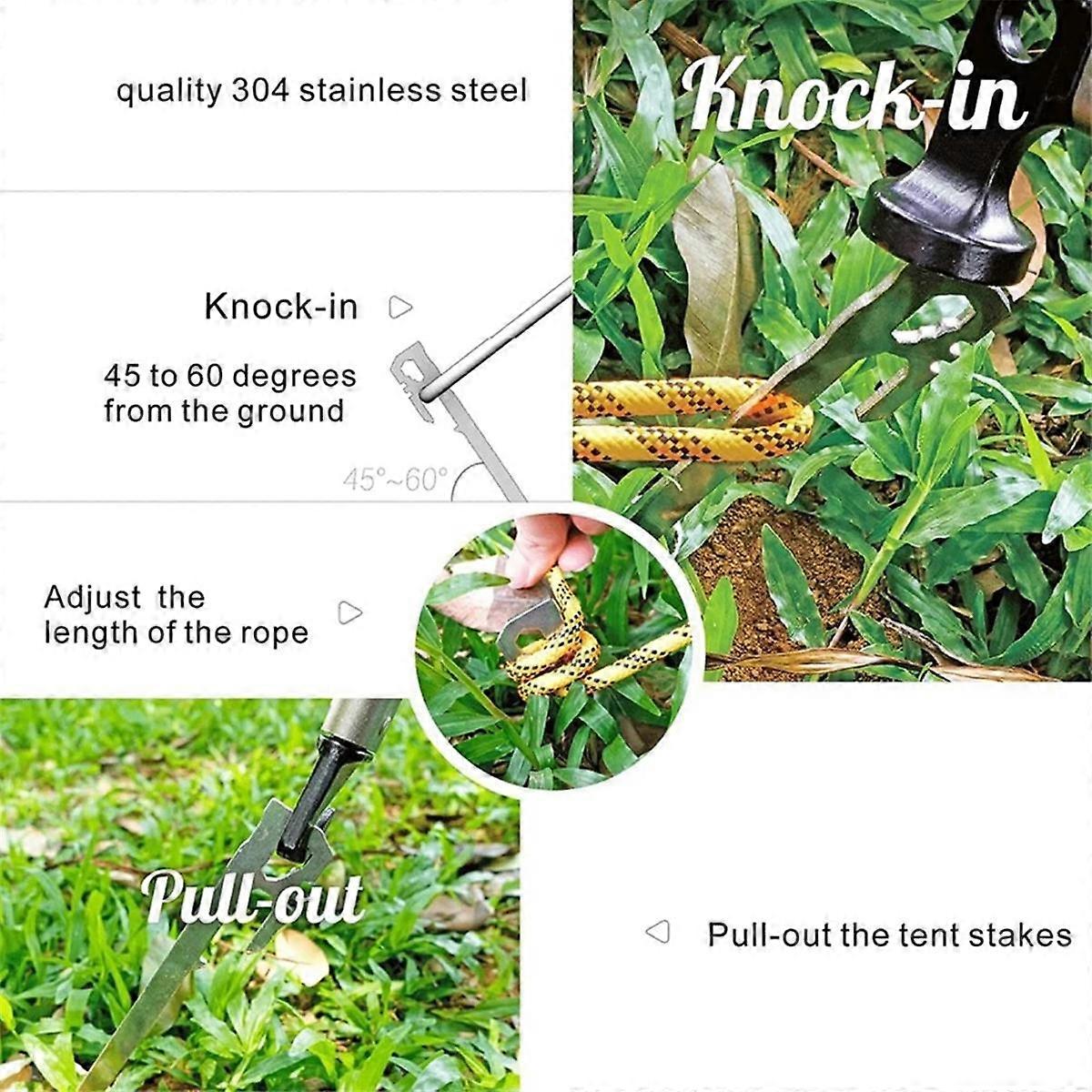 420 Stainless Steel Tent Nails Ground Nails Fixed Piles Thick High ...