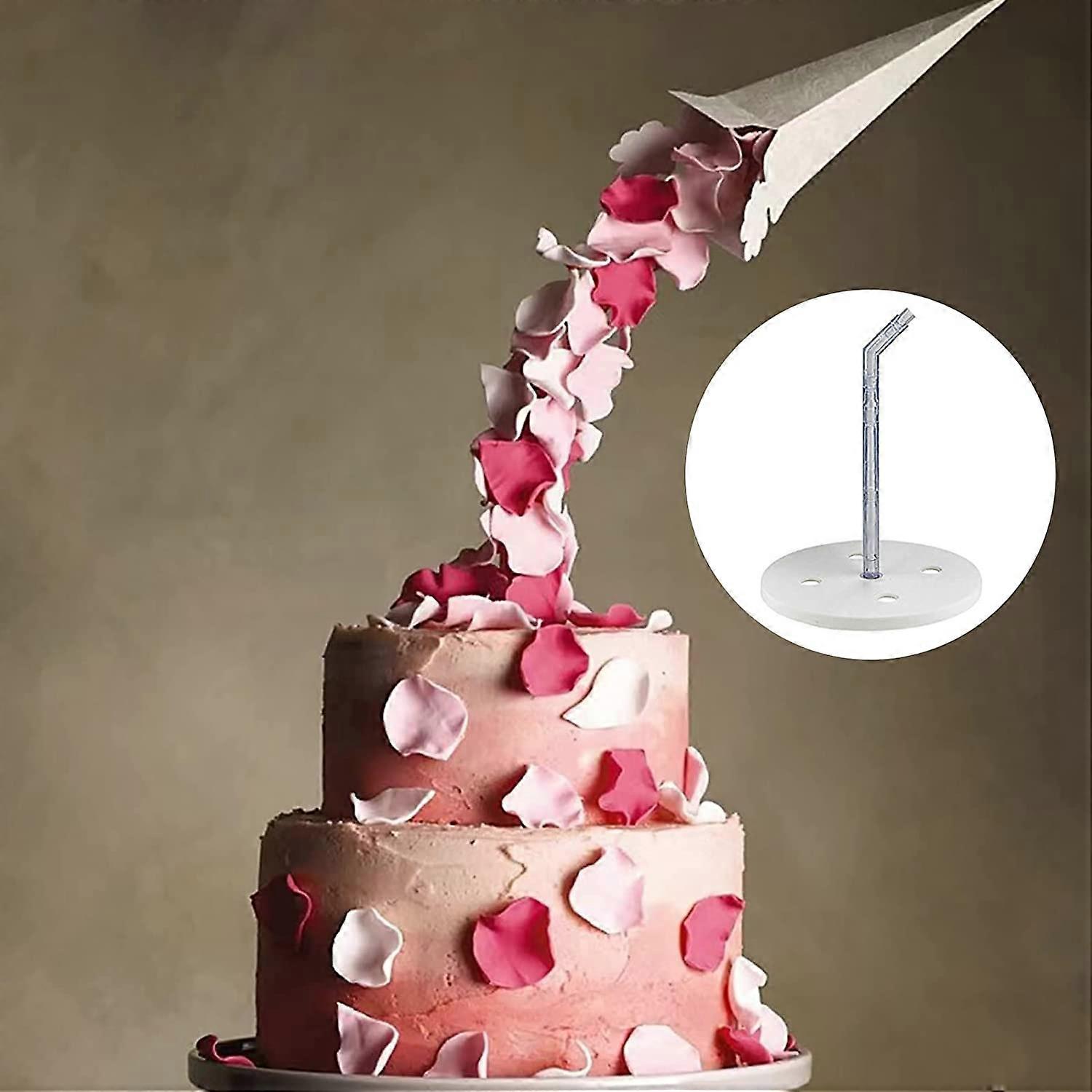Hanging Decorative Cake Stand Anti Gravity Cake Pouring Kit Reusable ...