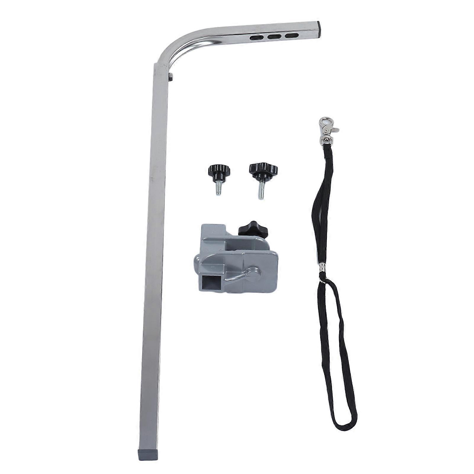 Pet Grooming Arm Multipurpose L Shaped Foldable Stainless Steel Bracket ...