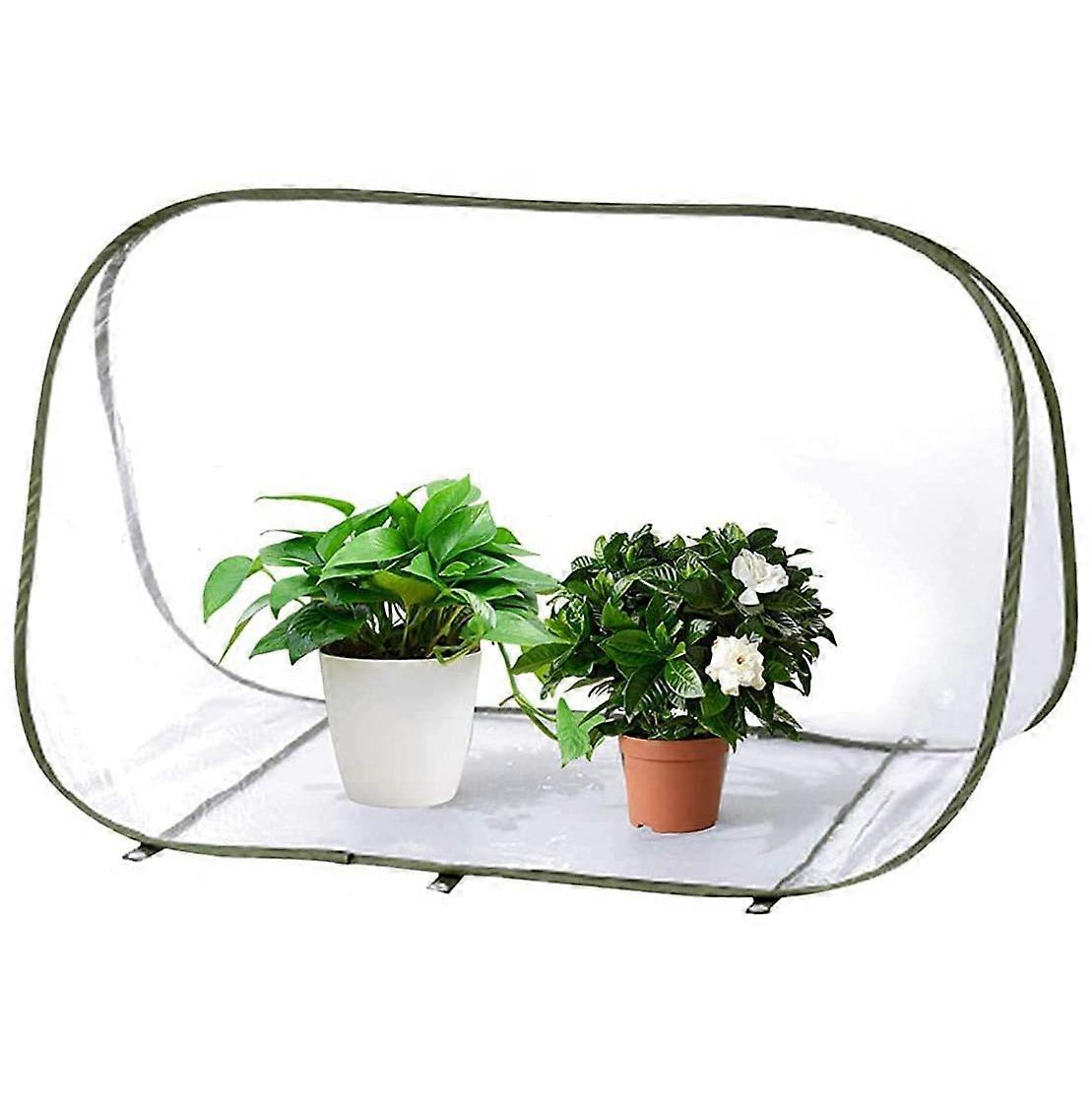 Nirvana Pop Up Växthus, Vintertält för växter 90x52x62cm Bärbar ...