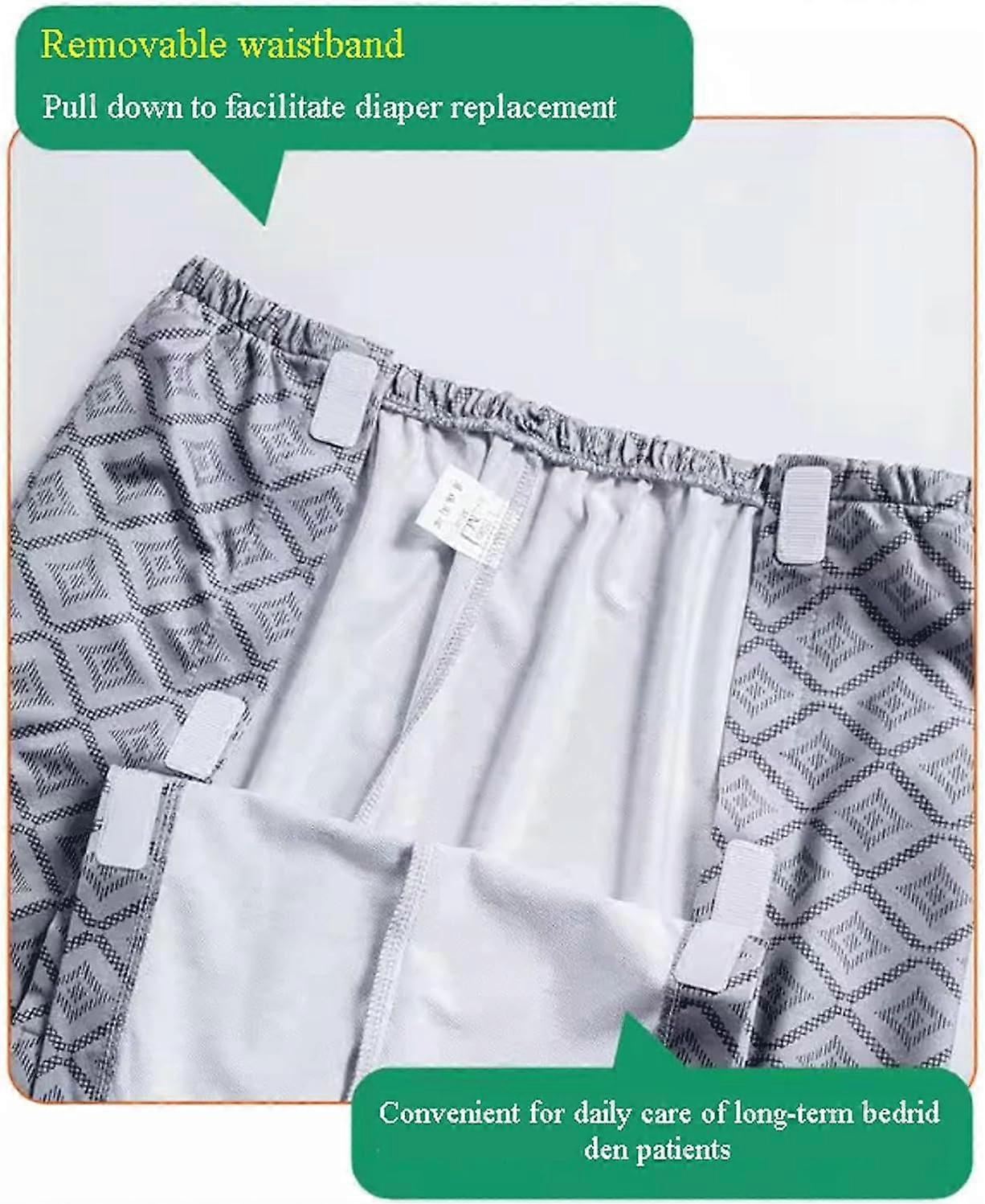 Nursing Suit Fully Open Disability Clothing Long Sleeve Bedridden ...