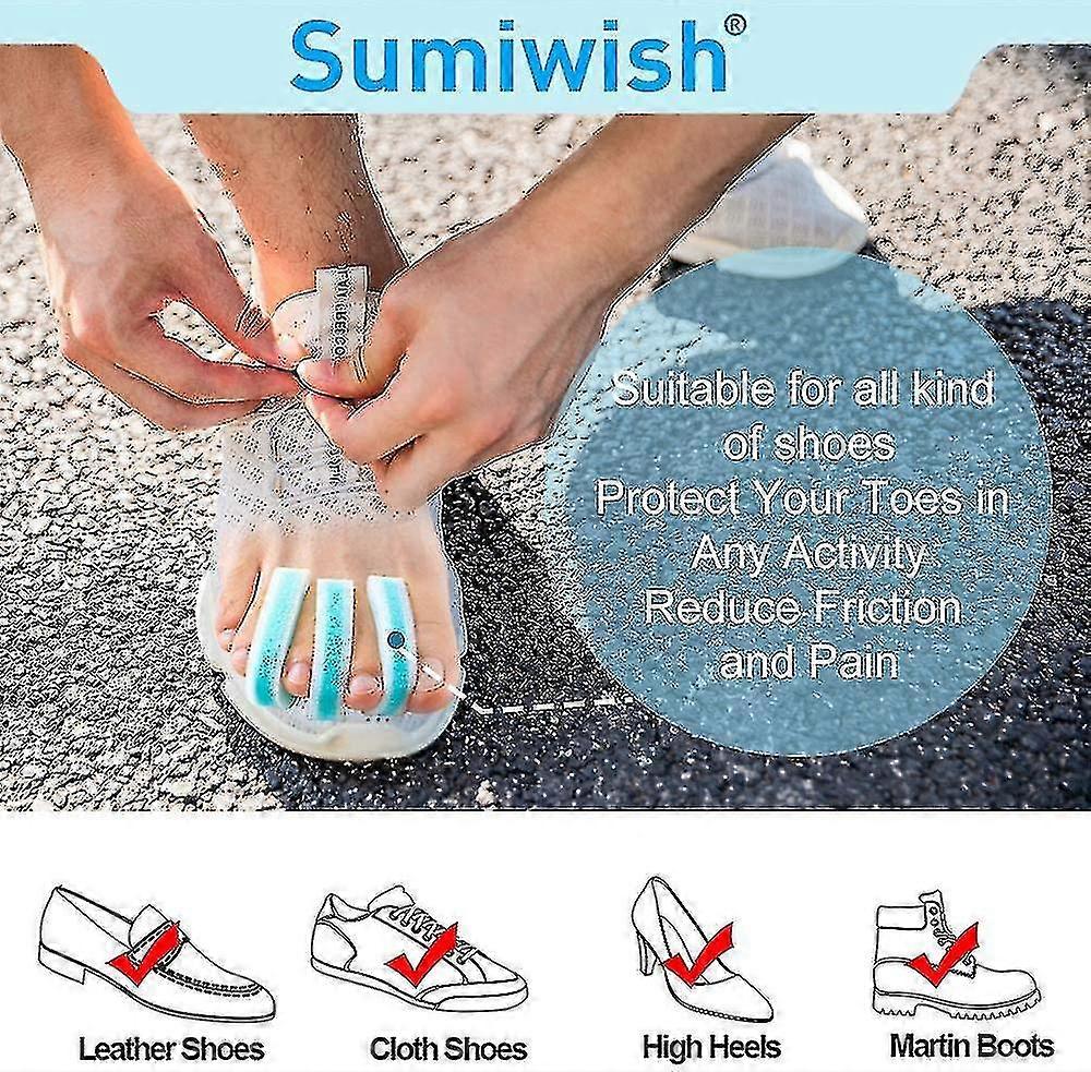 Foam Toe Separators, 10 Pack Breathable Toe Spacers, Reduce Friction ...