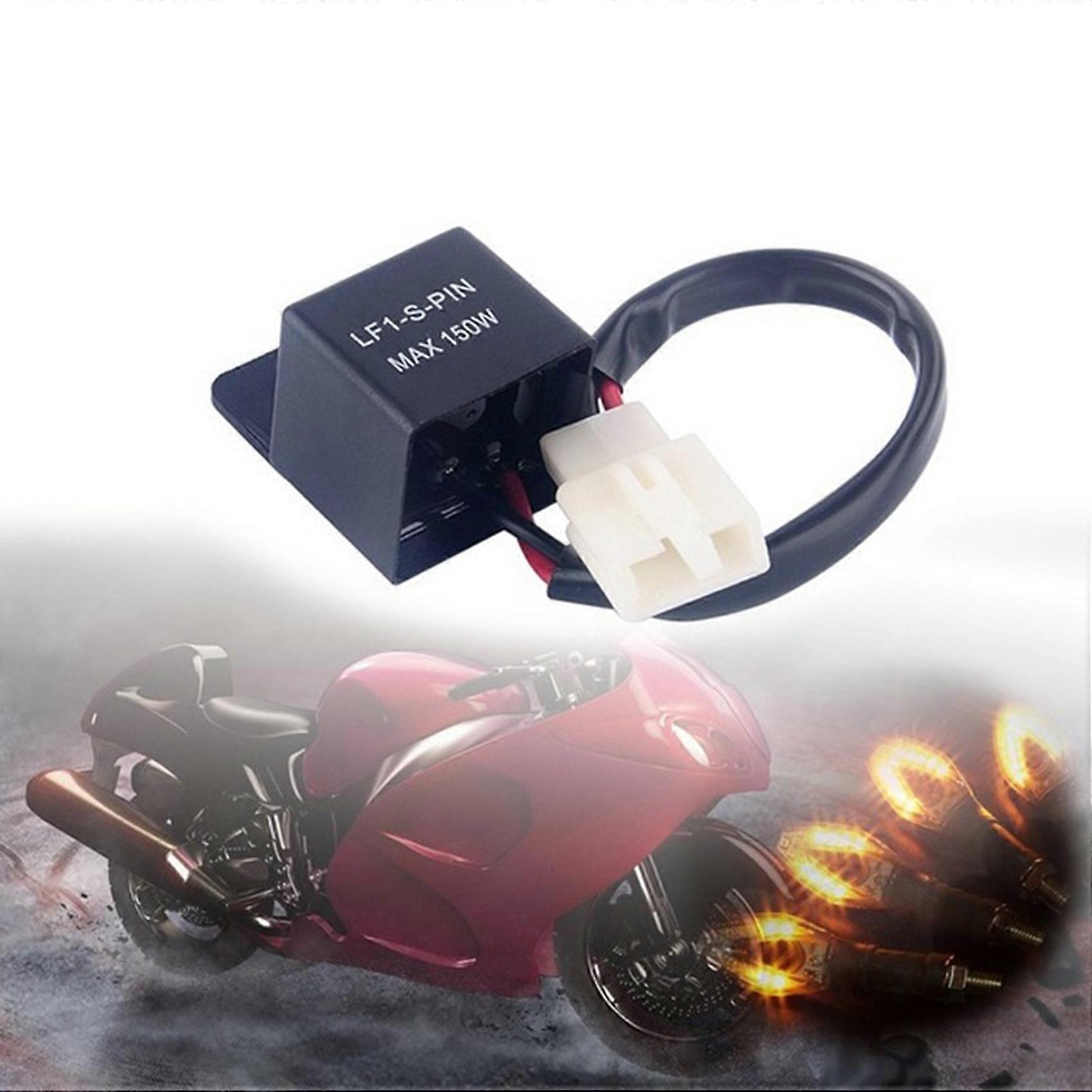 12V LED Relay Indicator Relay Motorcycle Quad Load Indicator LF1-S-PIN ...