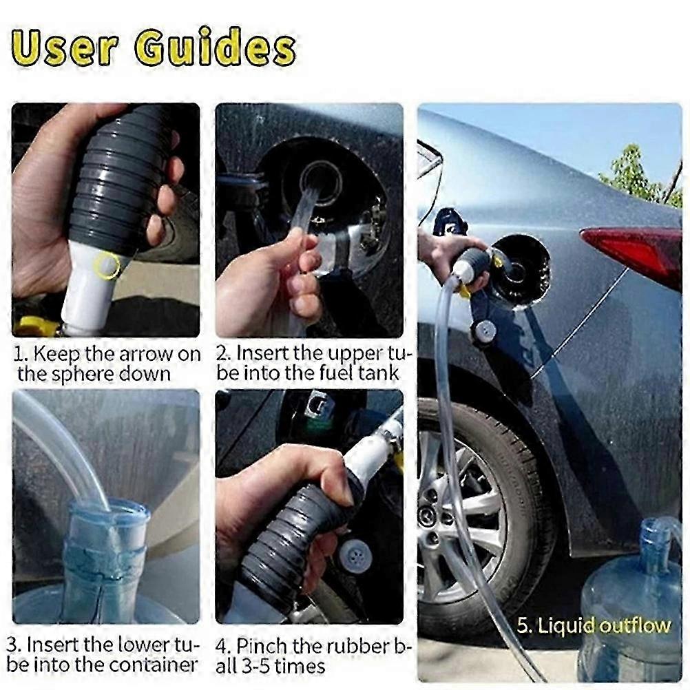 Multifunction Liquid Sucker Water Pump Oil Pump Liquid Fuel Transfer ...