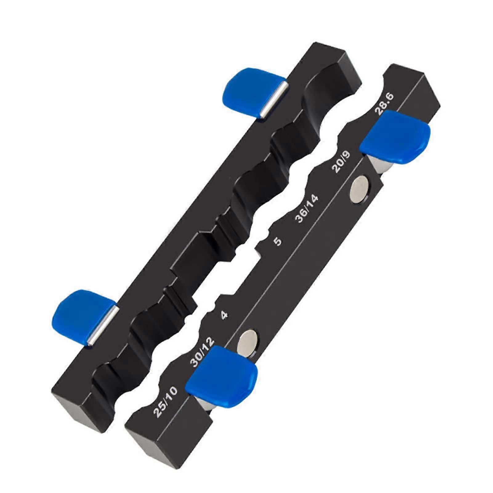 Vise Soft Jaws Non Marring Multi-Grooved Magnetic Bench Vice Protectors ...