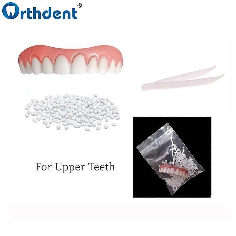 Temporary Tooth Repair Kit Denture Adhesive Upper & Lower Teeth Veneers ...