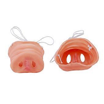 Pig Nose Costume Halloween Pig Mask Cosplay Costume Piggy False Nose ...