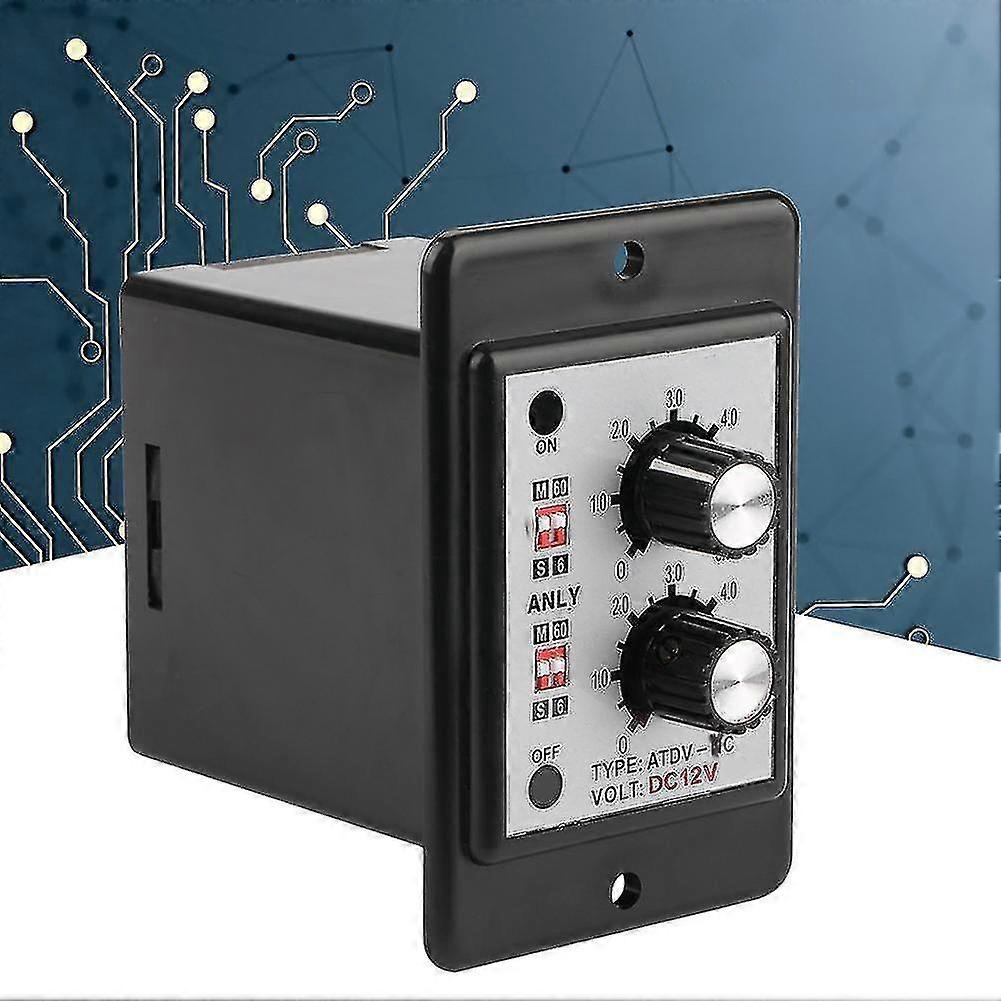 On Off Twin Timer Relay Knob Control Time Switch Atdv- 6s-60m Relay ...
